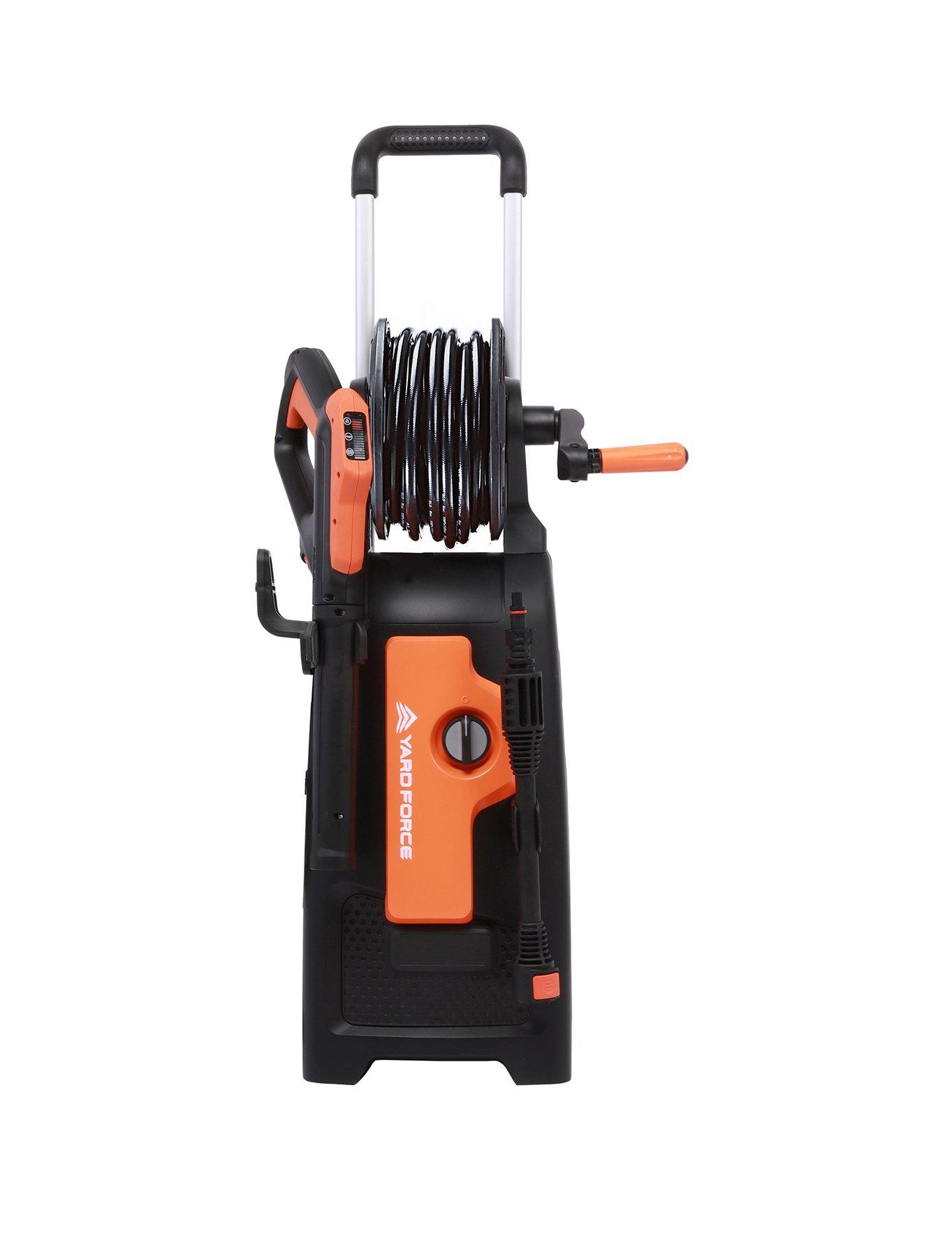 Yard Force 2200W High Pressure Washer with 165Bar Max Pressure and 450L ...