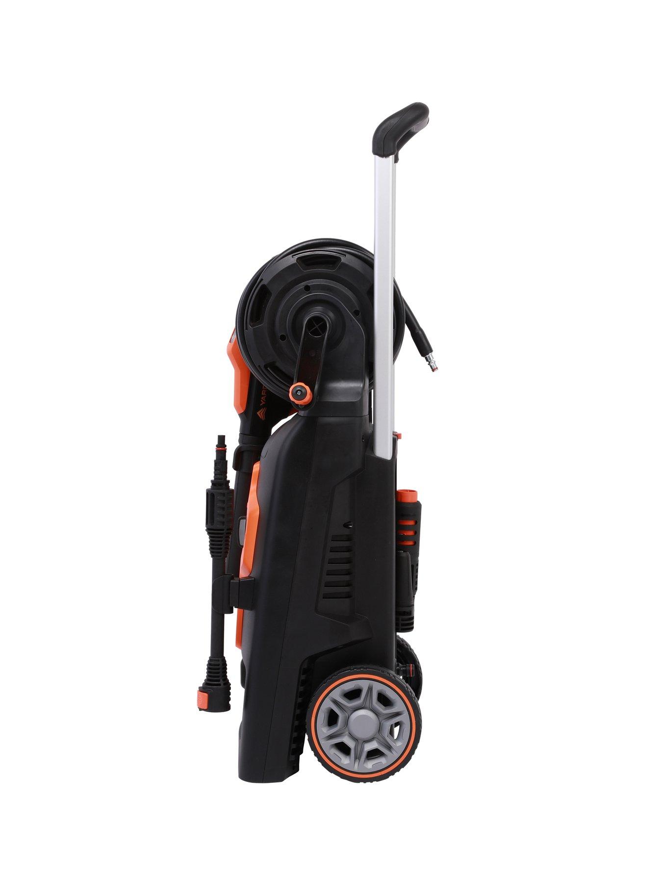 Yard Force 2200W High Pressure Washer with 165Bar Max Pressure and 450L ...