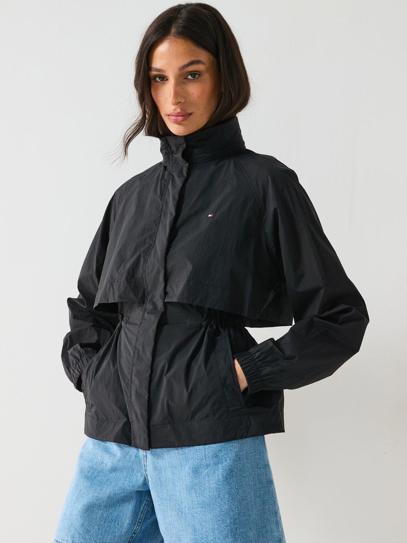 Tommy Hilfiger Nylon Packable Windbreaker - Black | Very