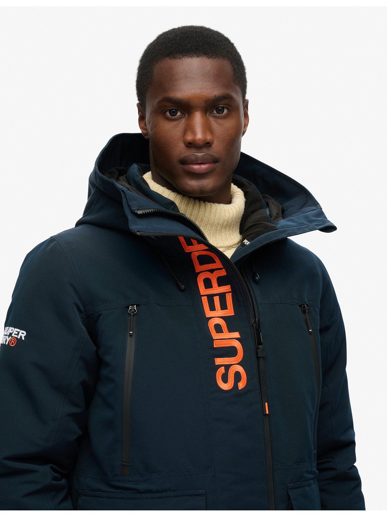 Superdry Original Ultimate Hooded Windbreaker Jacket - Navy | Very