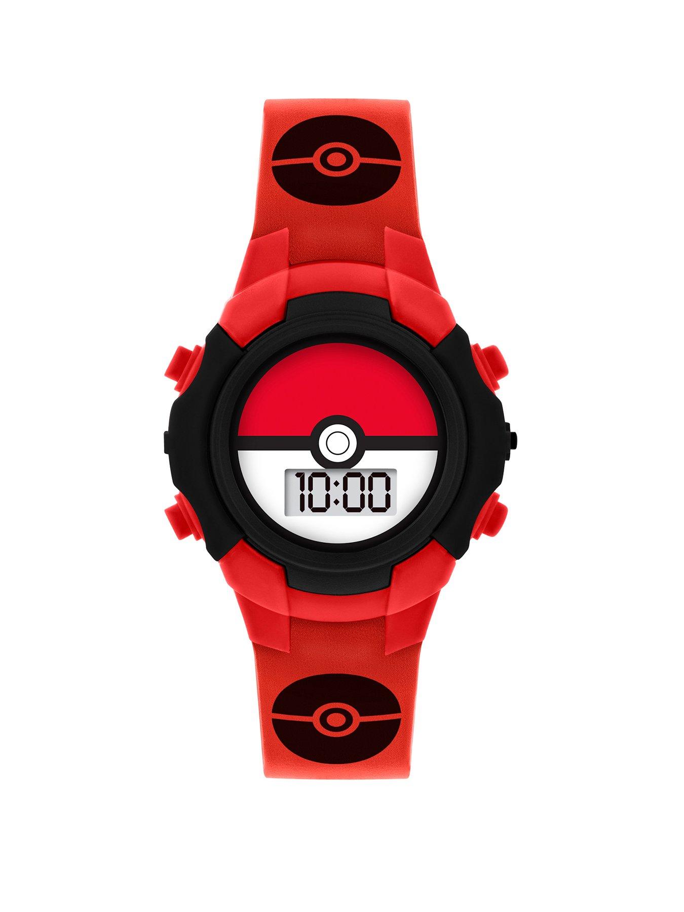 Pokemon Pokémon Character Print and Dial Digital Flashing Watch | Very