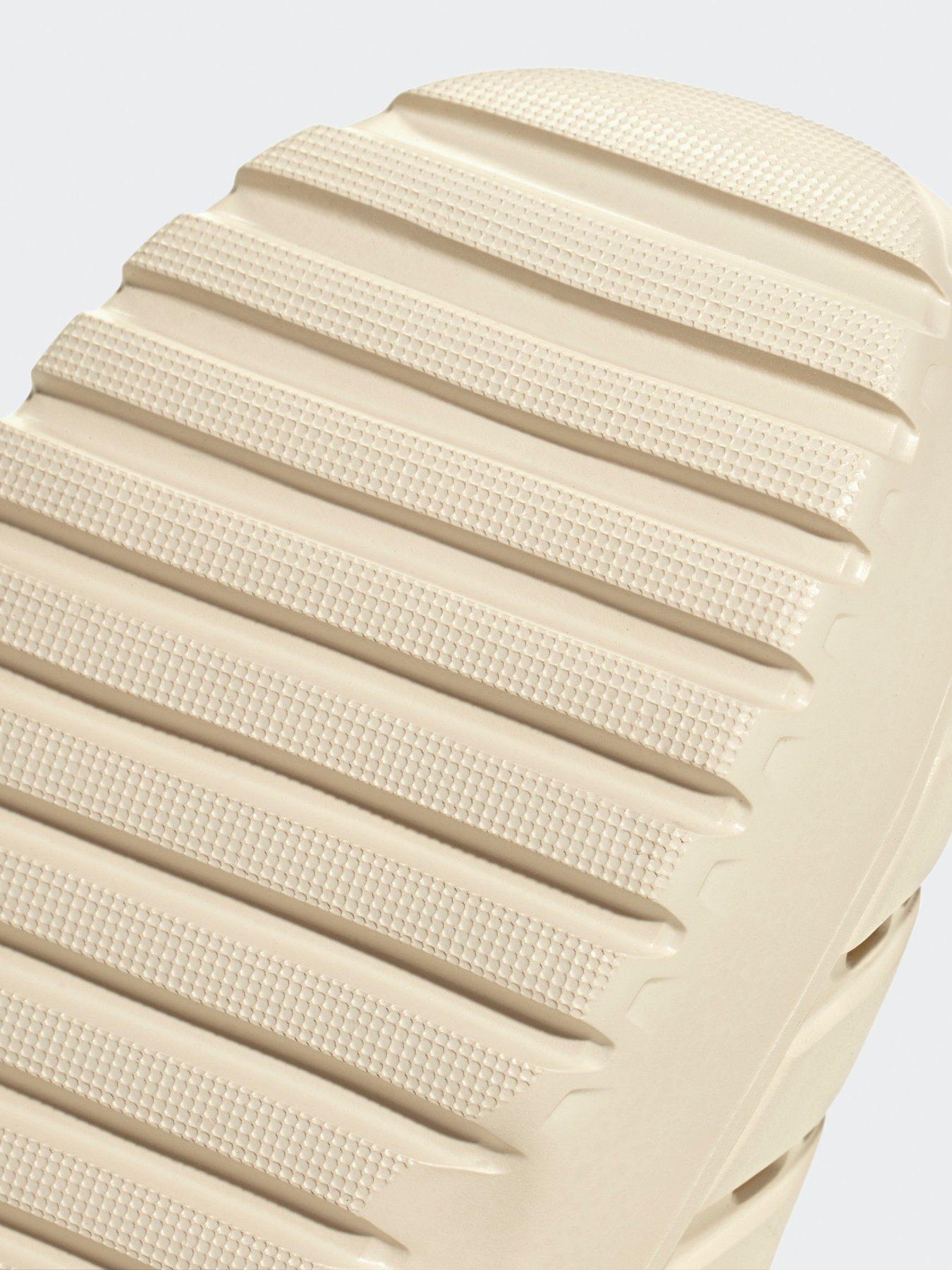 adidas Sportswear Womens Adilette Platform Clogs - White | Very