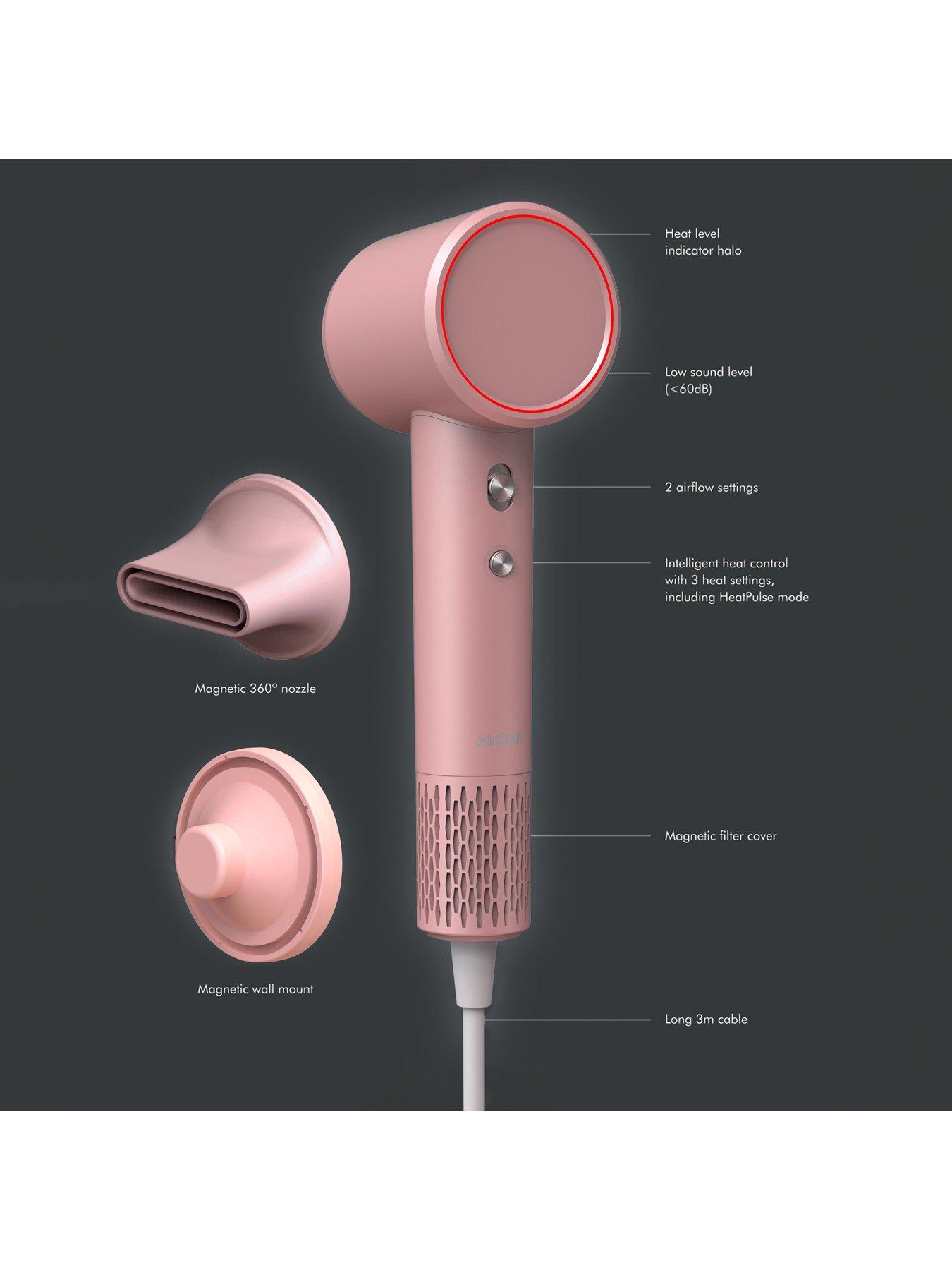 AirCraft AirMotion IONIC Hair Dryer with Digital Motor & Heatpulse Pink | Very