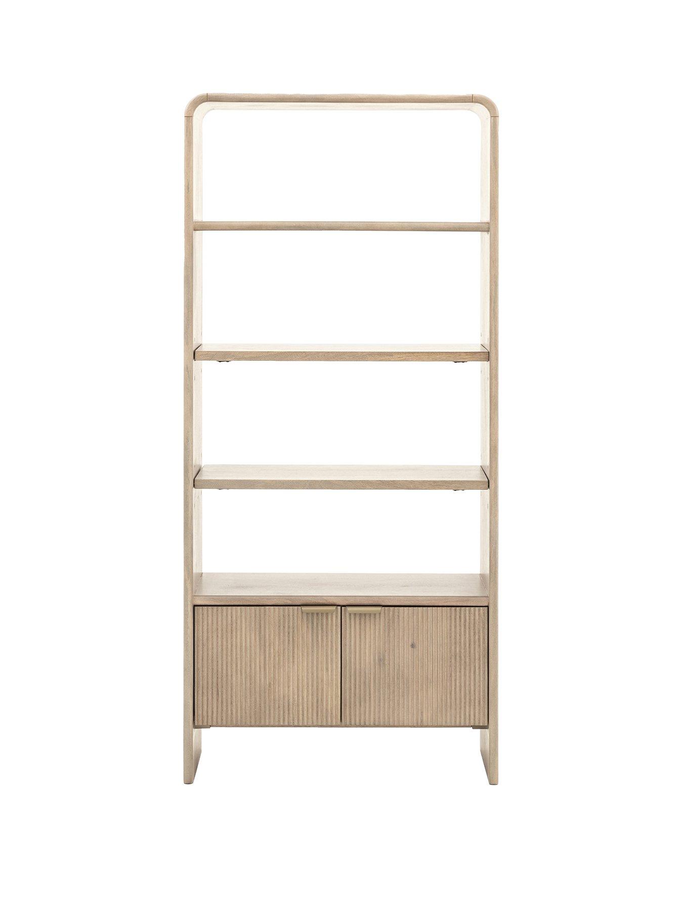 Gallery Direct Tahira Ready Assembled Open Display Unit - with Mango ...