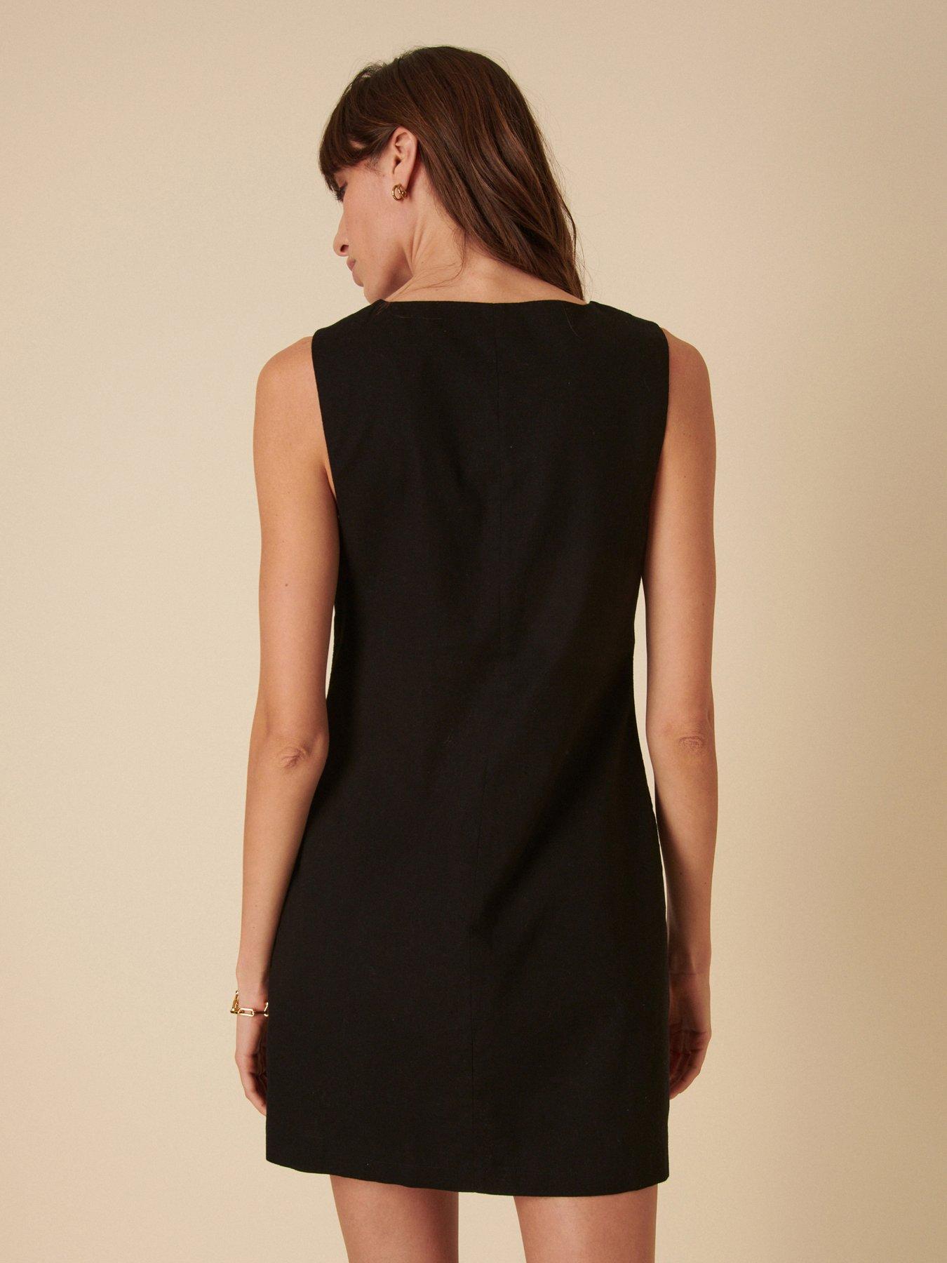 Nobodys Child Claudette Pinny Mini Dress - Black | Very