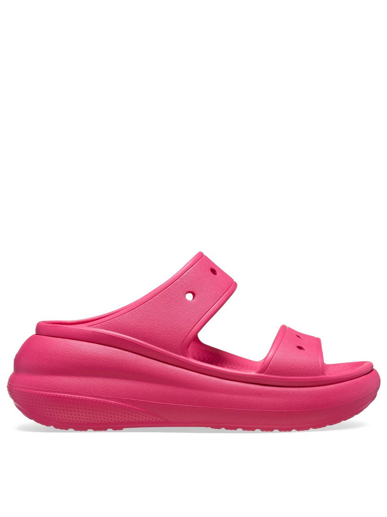 Crocs Classic Crush Sandal - Dragon Fruit | Very