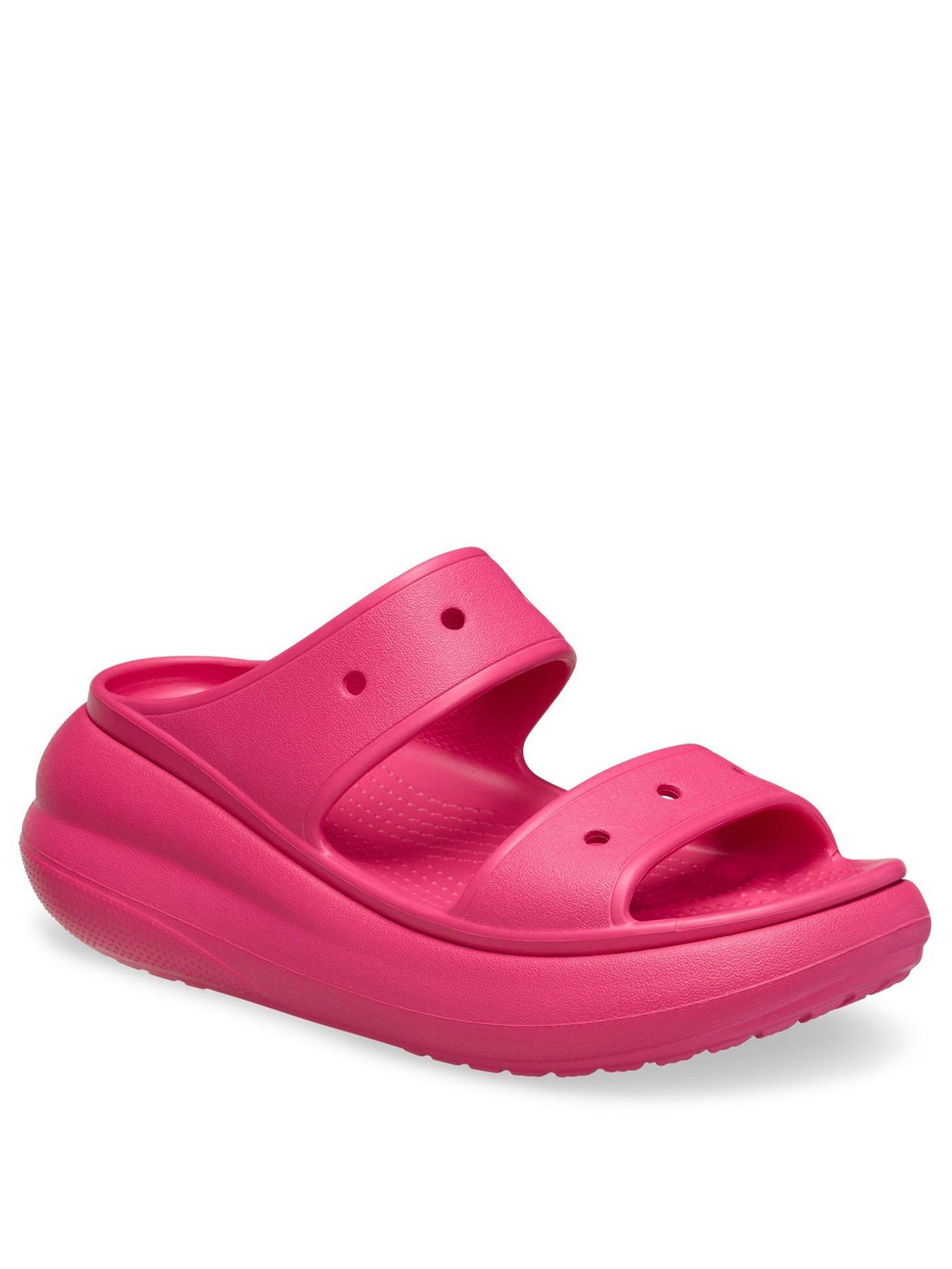 Crocs Classic Crush Sandal - Dragon Fruit | Very