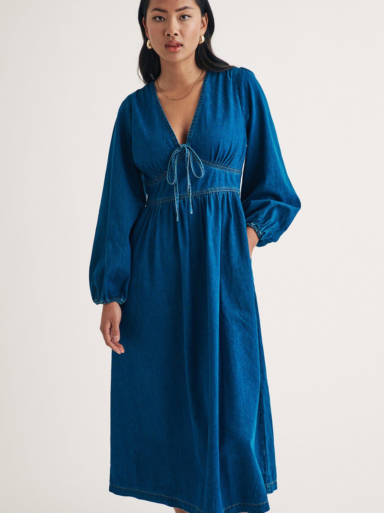 Blue Dresses | Navy Dresses | Light & Dark Blue | Very Page 10