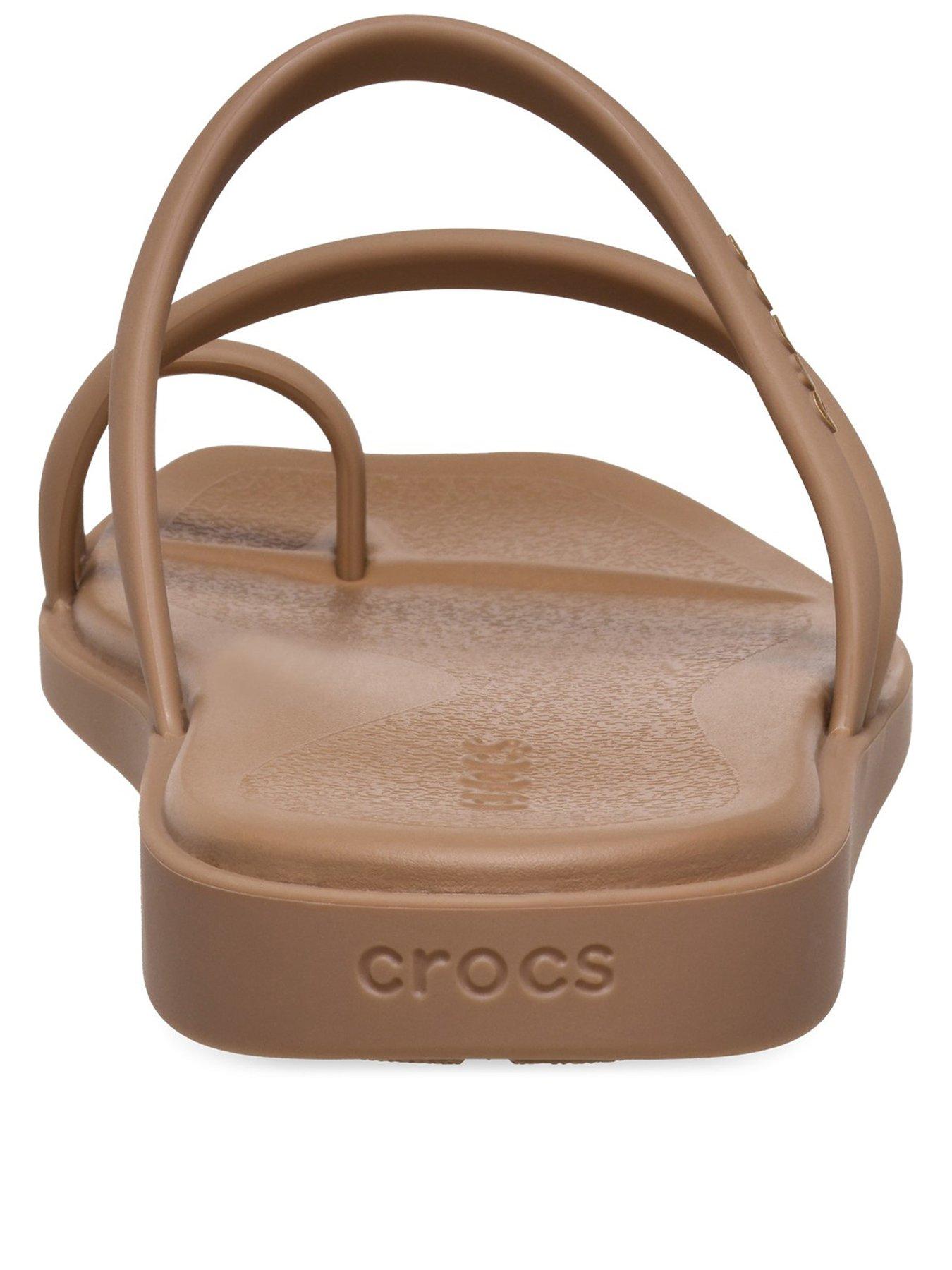 Crocs Miami Toe Loop Sandal - Brown | Very