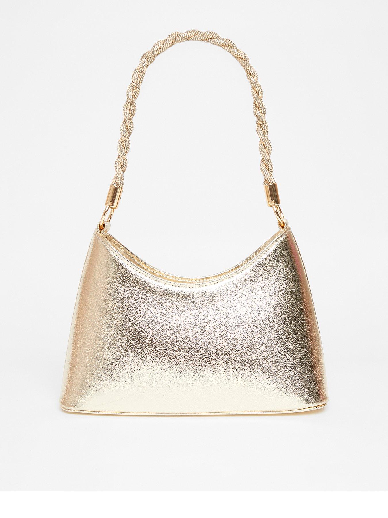 Womens Gold Bags, Handbags & Purses | Very
