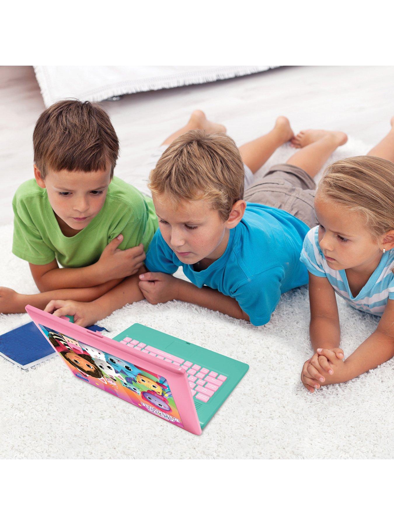 Gabby's Dollhouse Bilingual educational laptop with 124 activities (EN ...