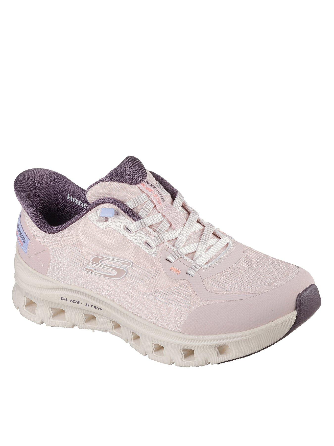 Skechers Glide-Step Pro Pure Motion Bungee Lace Slip-Ins Trainer - Rose ...