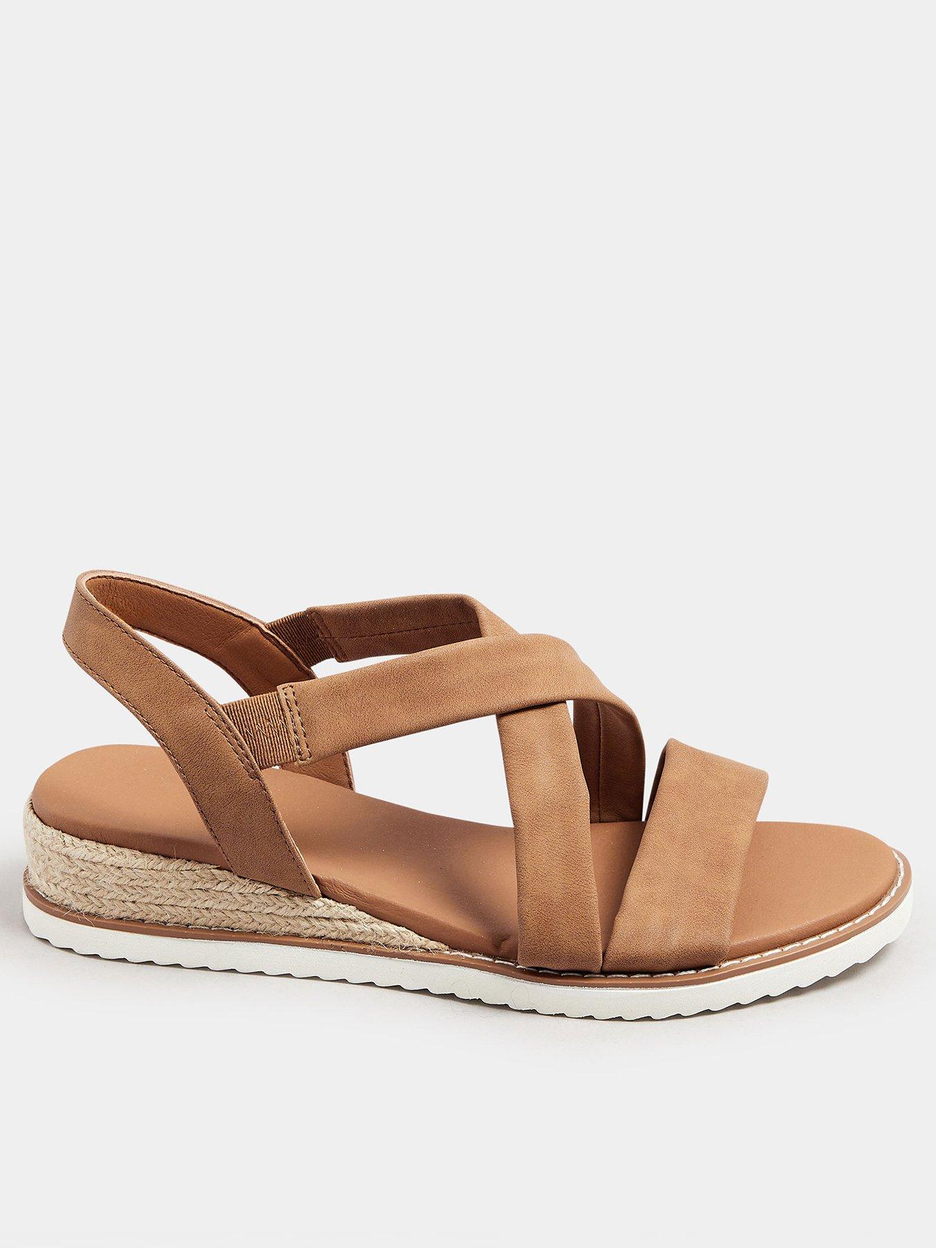 Yours Wide Fit Flexi Comfort Sandal | Very