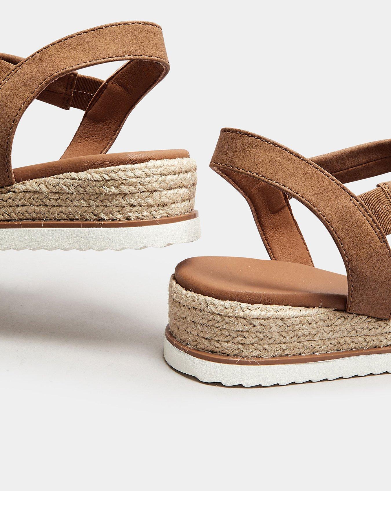 Yours Wide Fit Flexi Comfort Sandal | Very