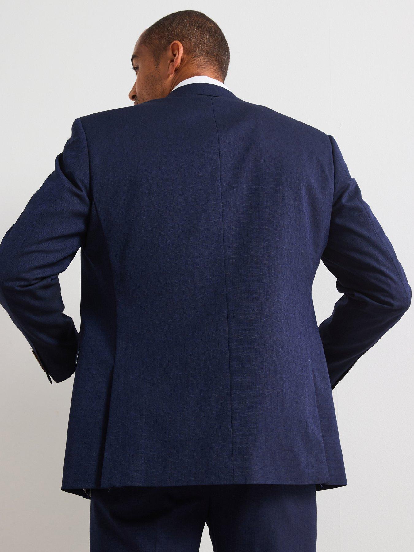 Skopes Caspian Tailored Fit Suit Jacket - Navy | Very