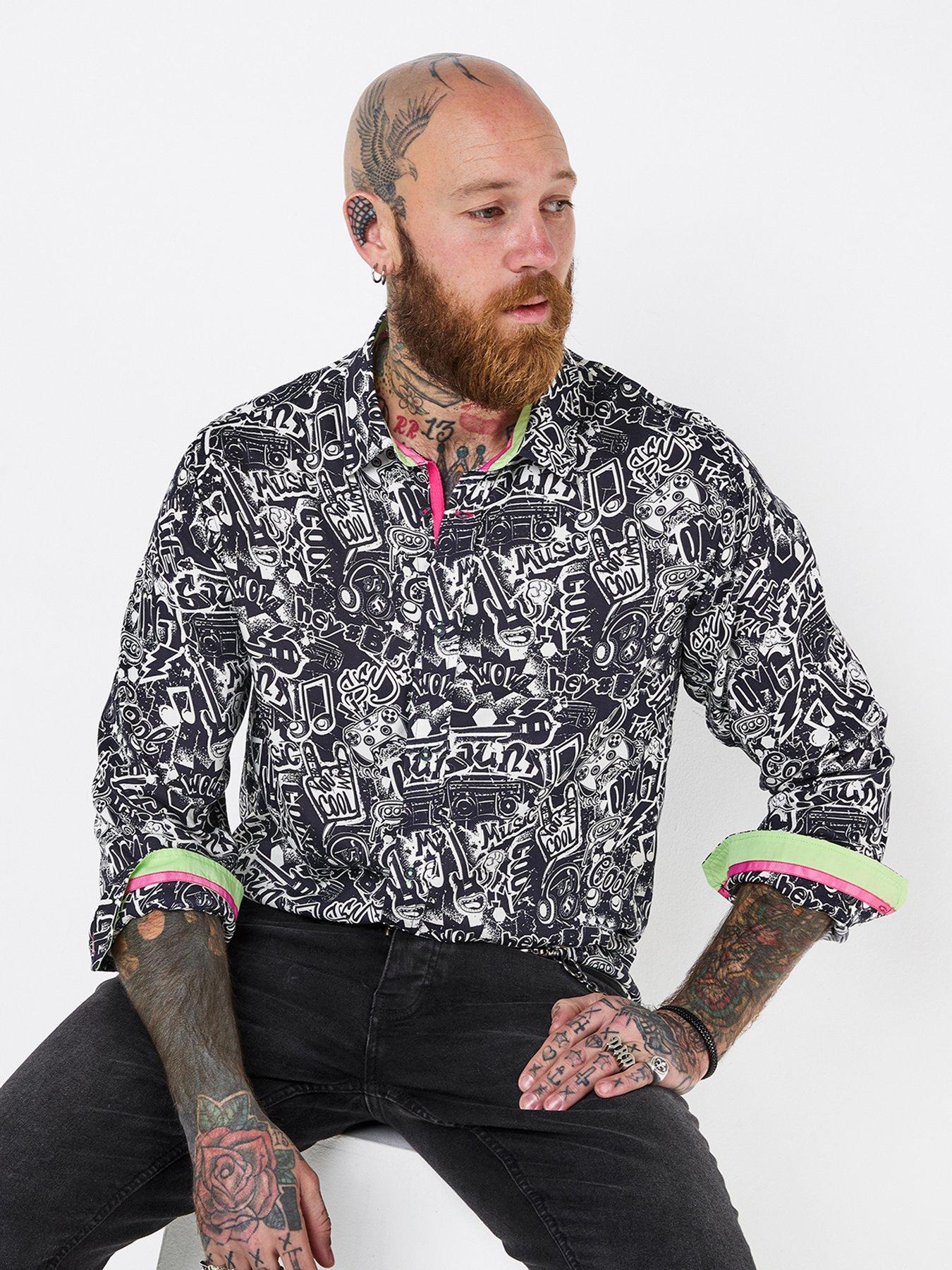 Joe Browns Fun Times Long Sleeve Shirt - Black | Very