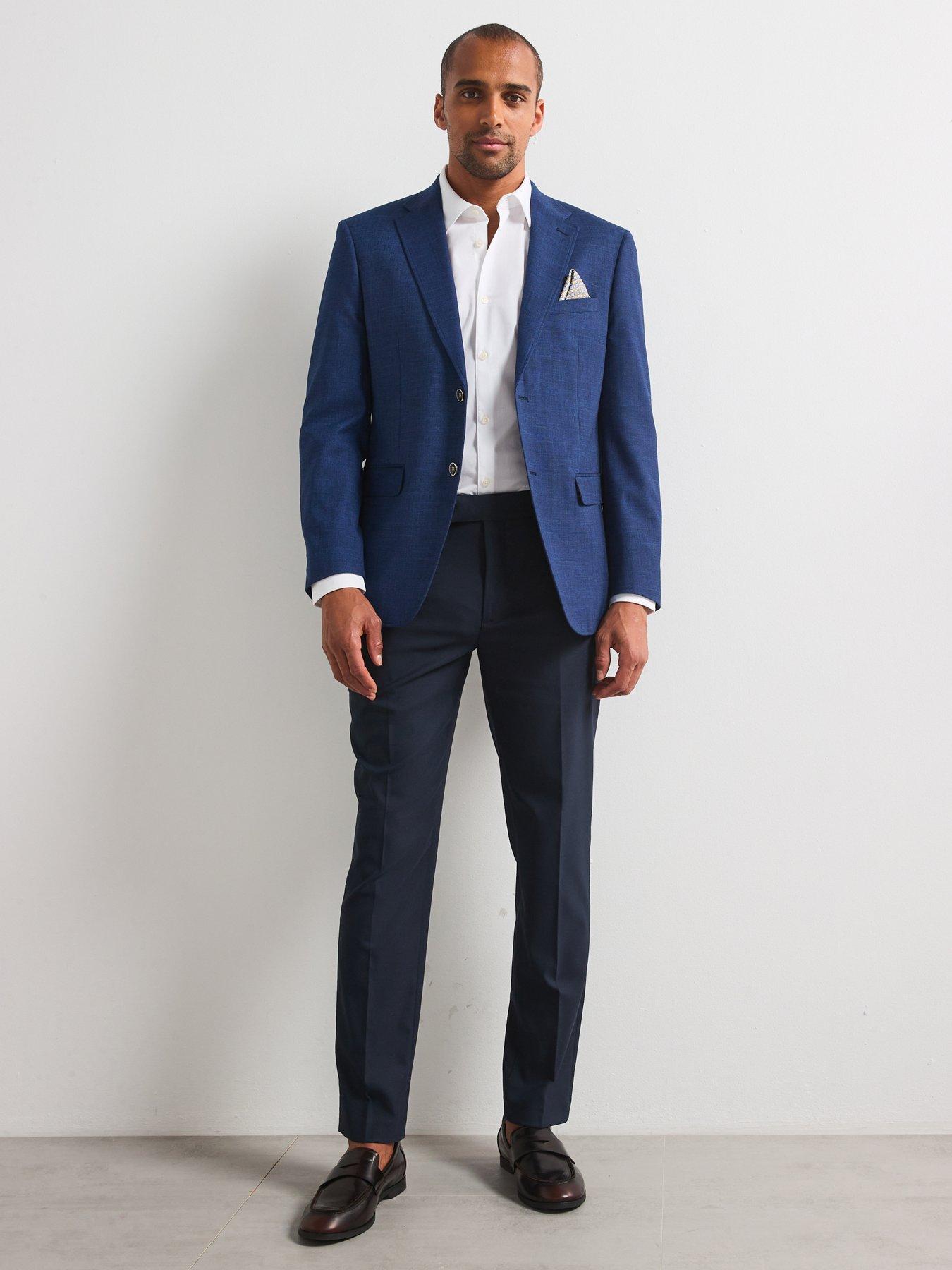 Skopes Jamie Tailored Fit Suit Jacket - Navy | Very