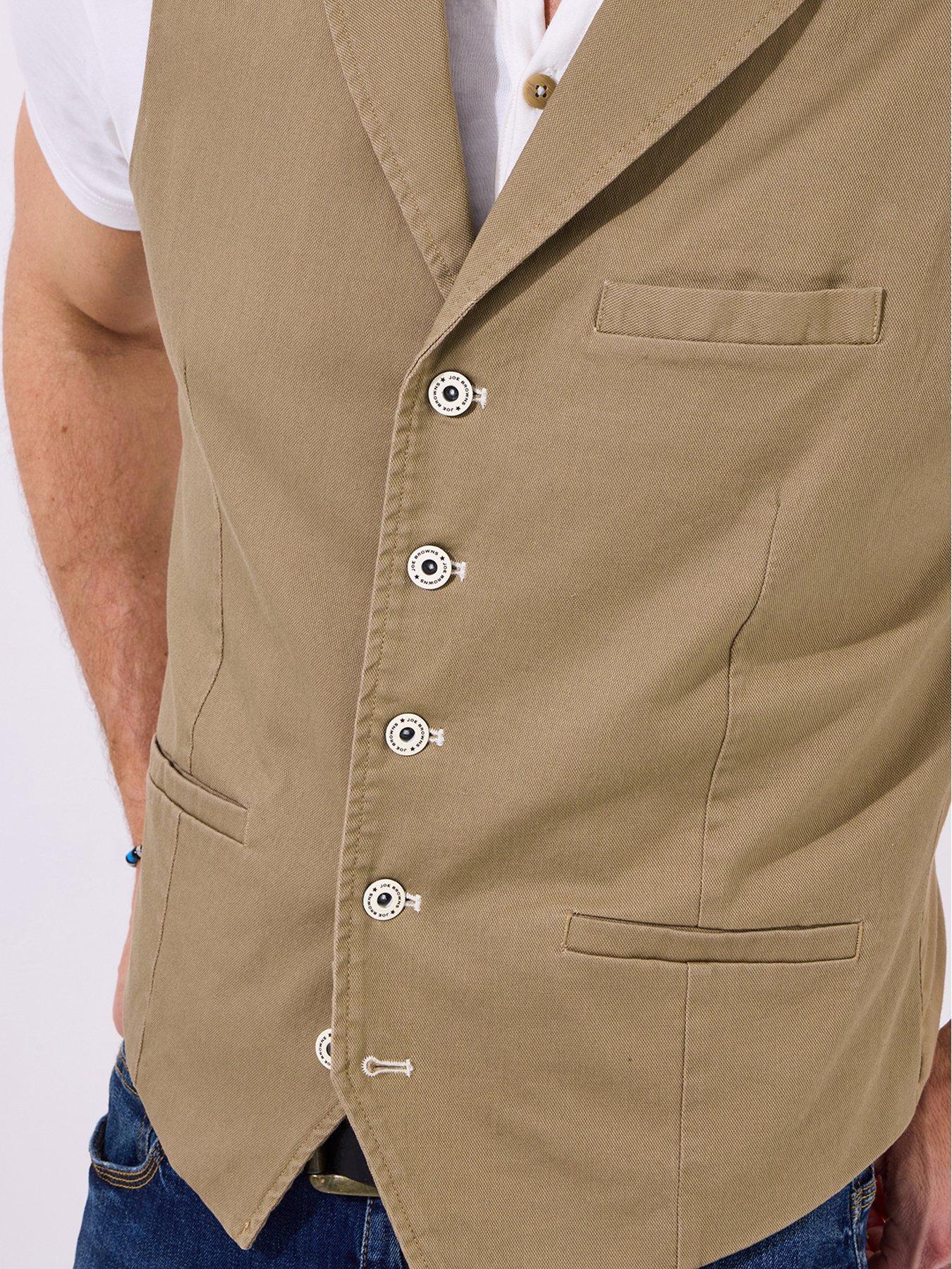 Joe Browns Everyday Waistcoat - Light Brown | Very
