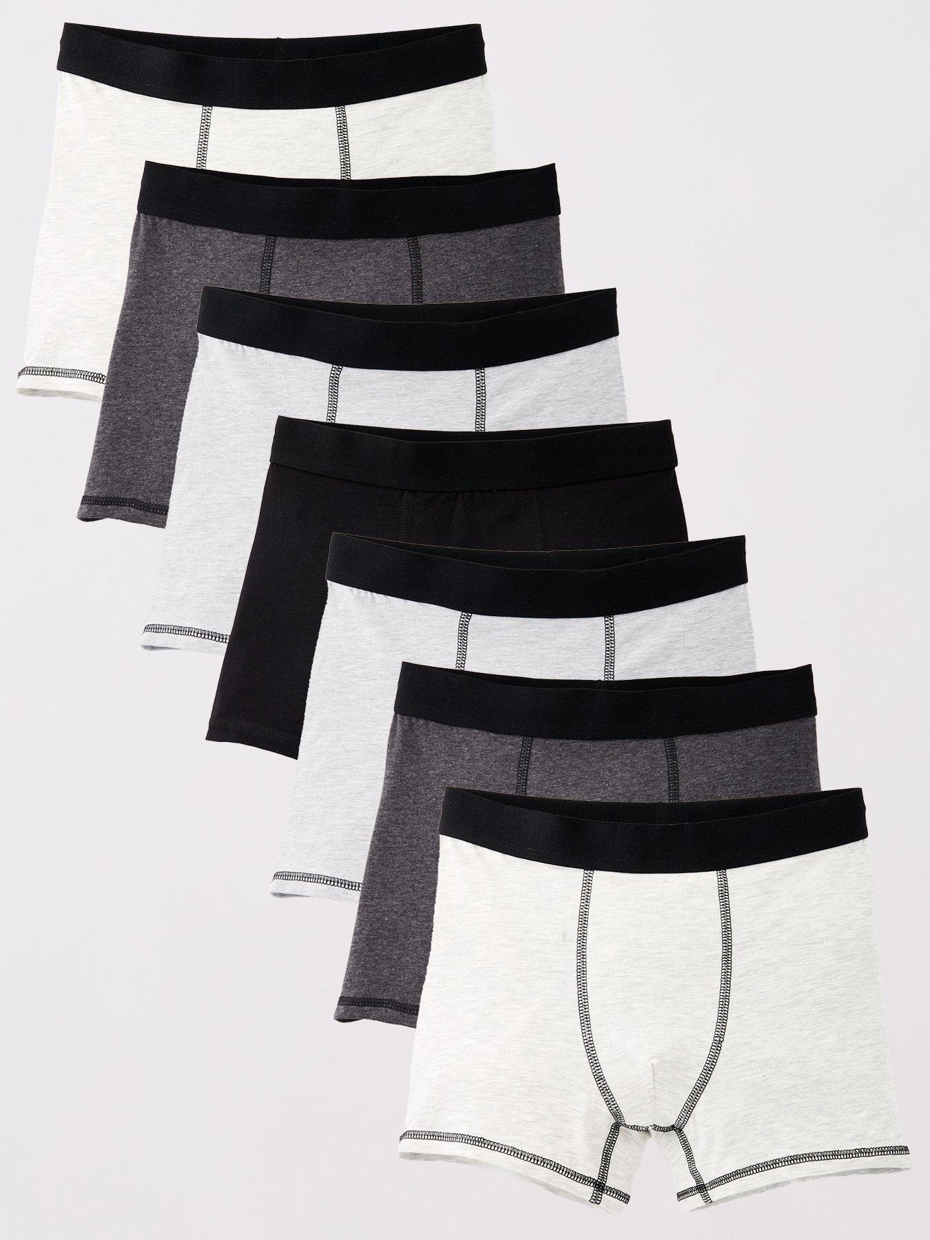 V by Very 7 Pack Neutral Boxers - Multi | Very