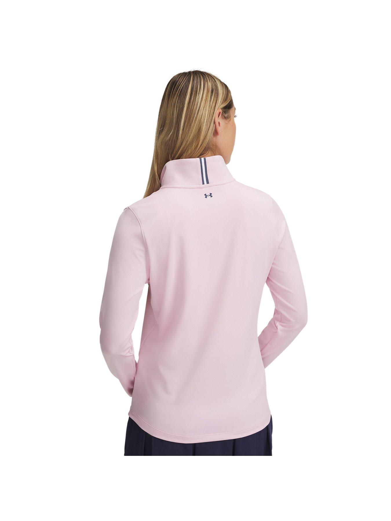 UNDER ARMOUR Womens Golf Playoff 1/4 Zip - Prime Pink | Very
