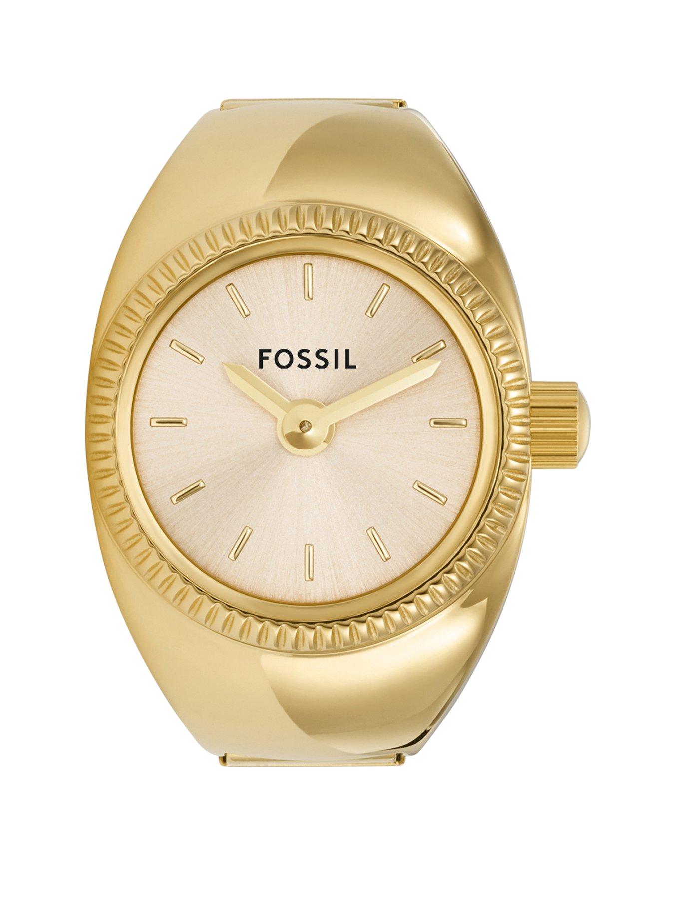 Fossil Women's Watch Ring Stainless Steel Watch ES5245 | Very