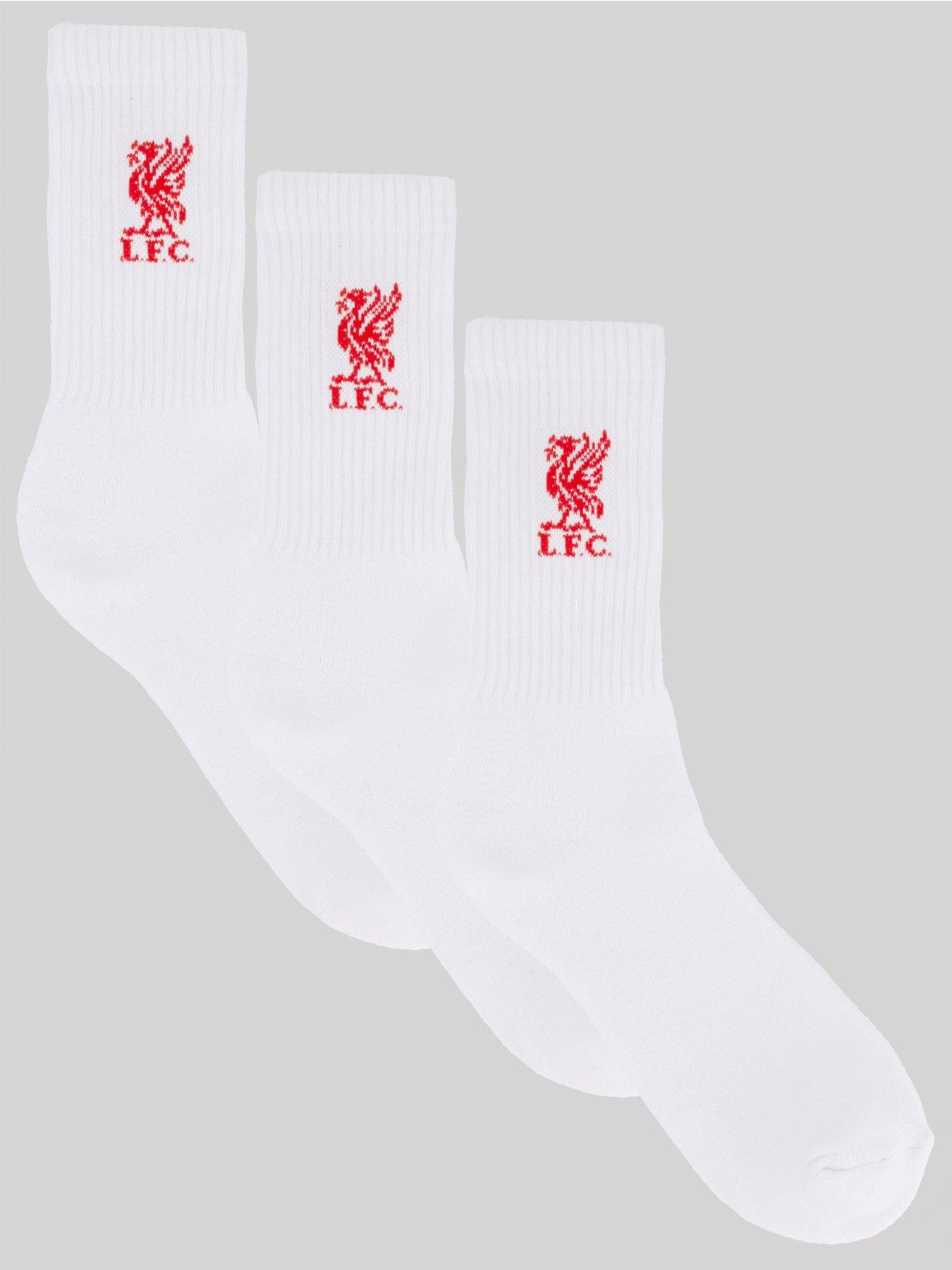 Liverpool FC LFC Mens 3 Pack Sock - Multi | Very