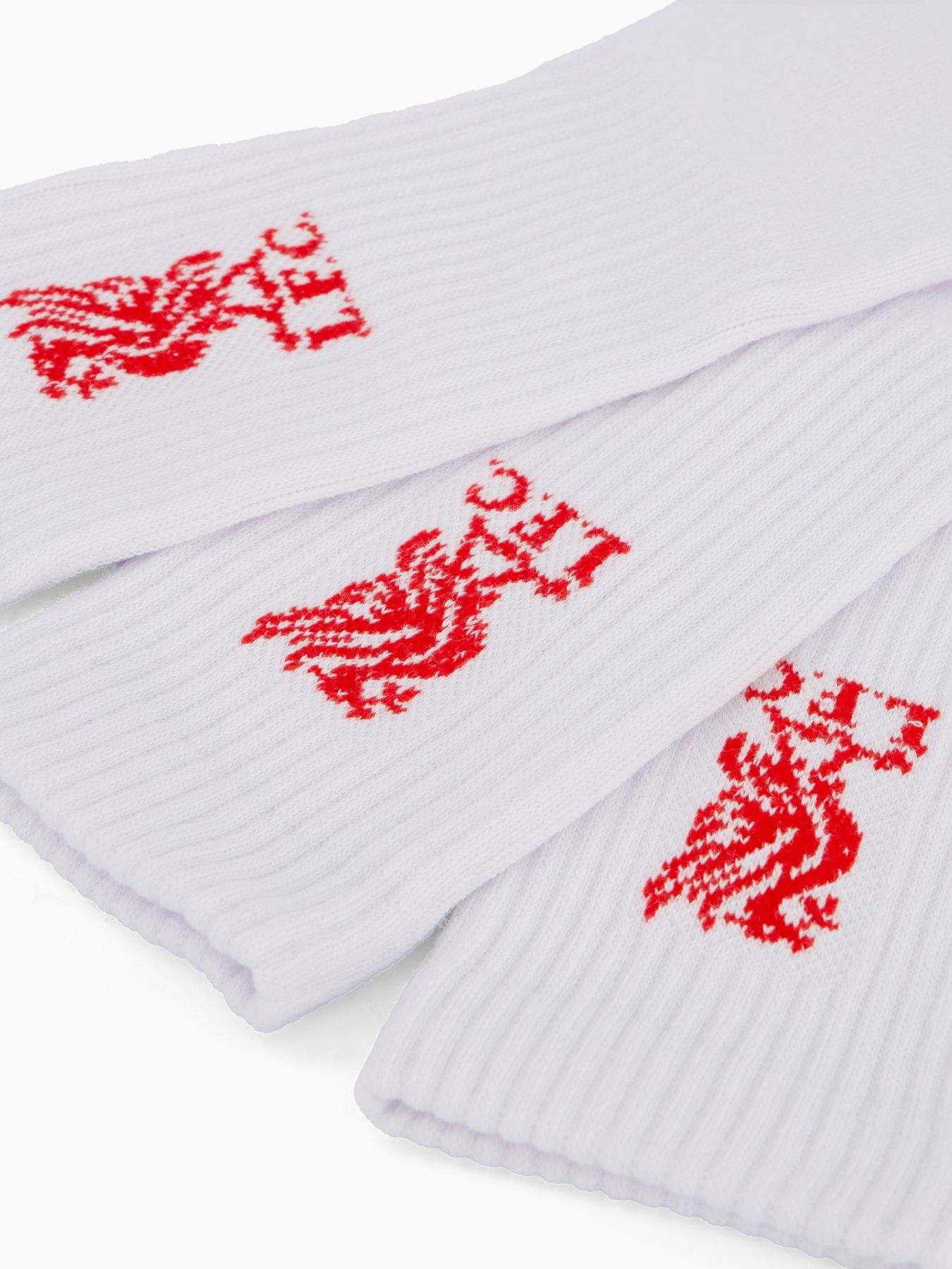 Liverpool FC LFC Mens 3 Pack Sock - Multi | Very