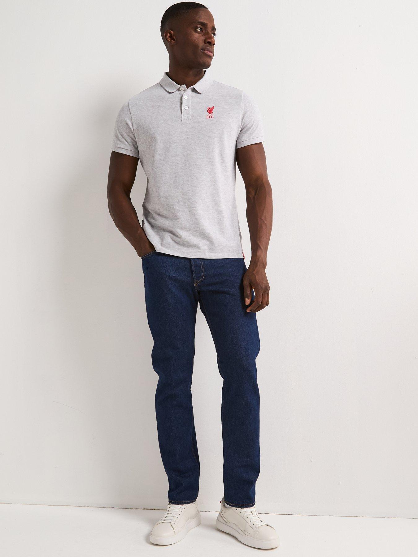 Liverpool FC Liverpool LFC Conninsby Polo Top - Grey | Very