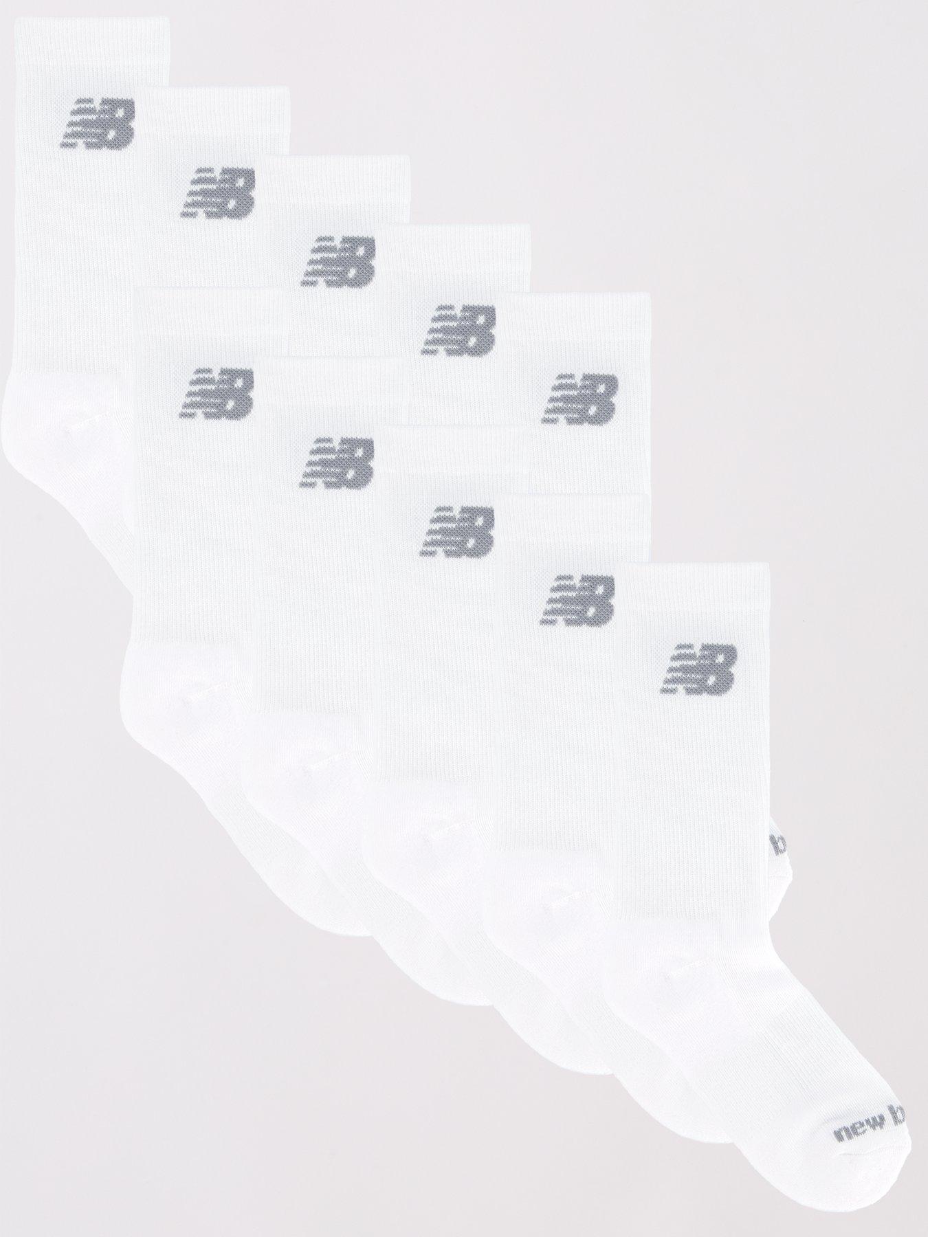 New Balance Unisex Performance Poly Cushion Crew 10 Pack - Black | Very