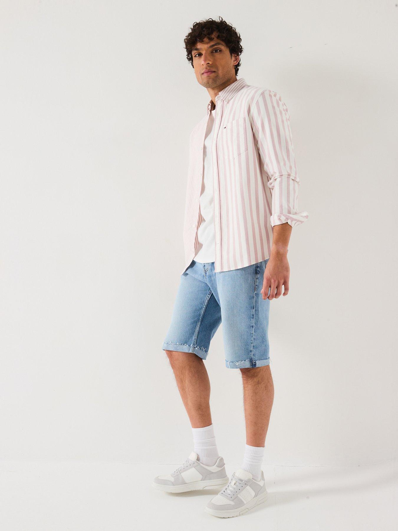 Tommy Jeans Ryan Denim Shorts - Light Wash | Very
