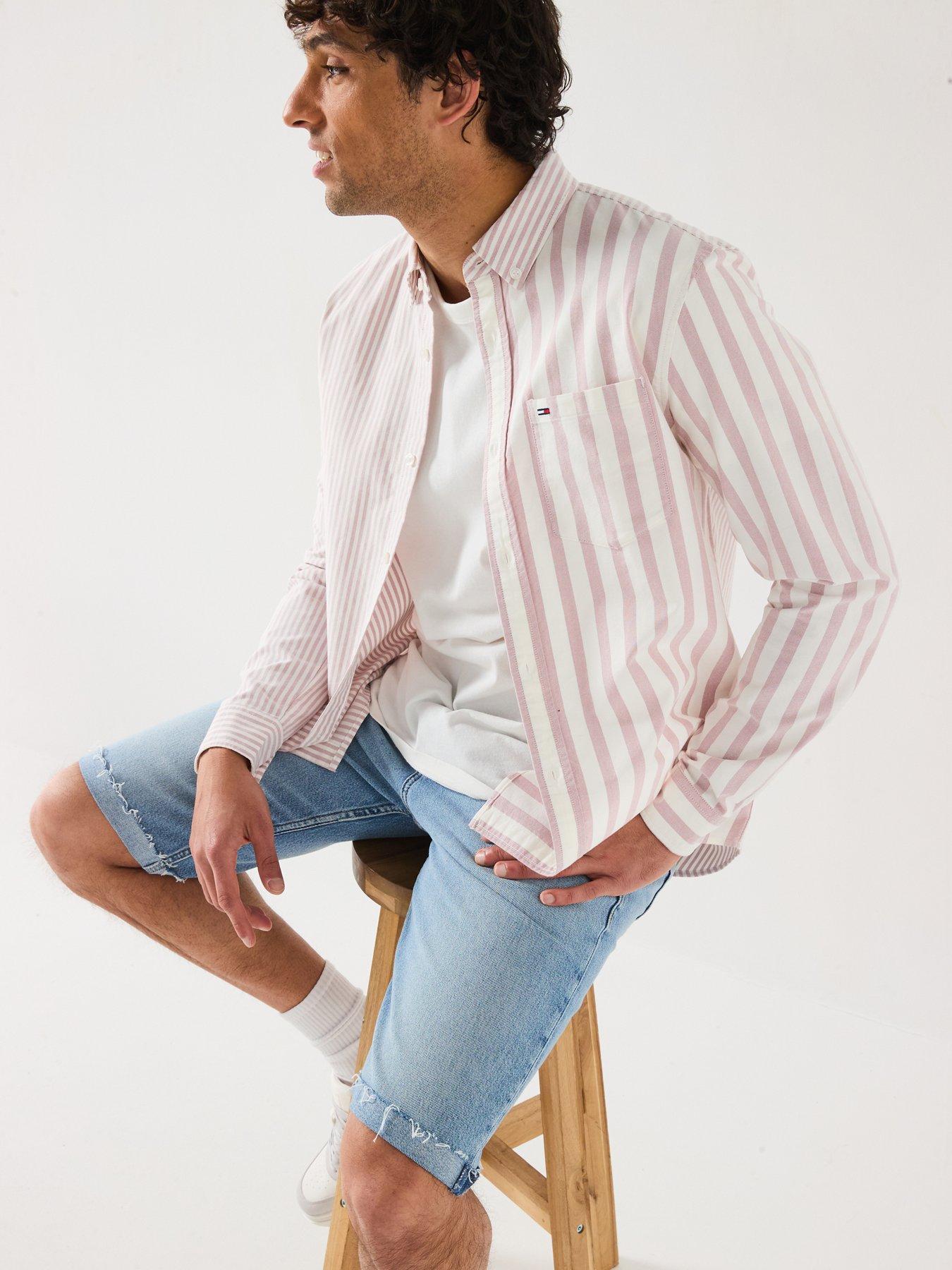 Tommy Jeans Ryan Denim Shorts - Light Wash | Very
