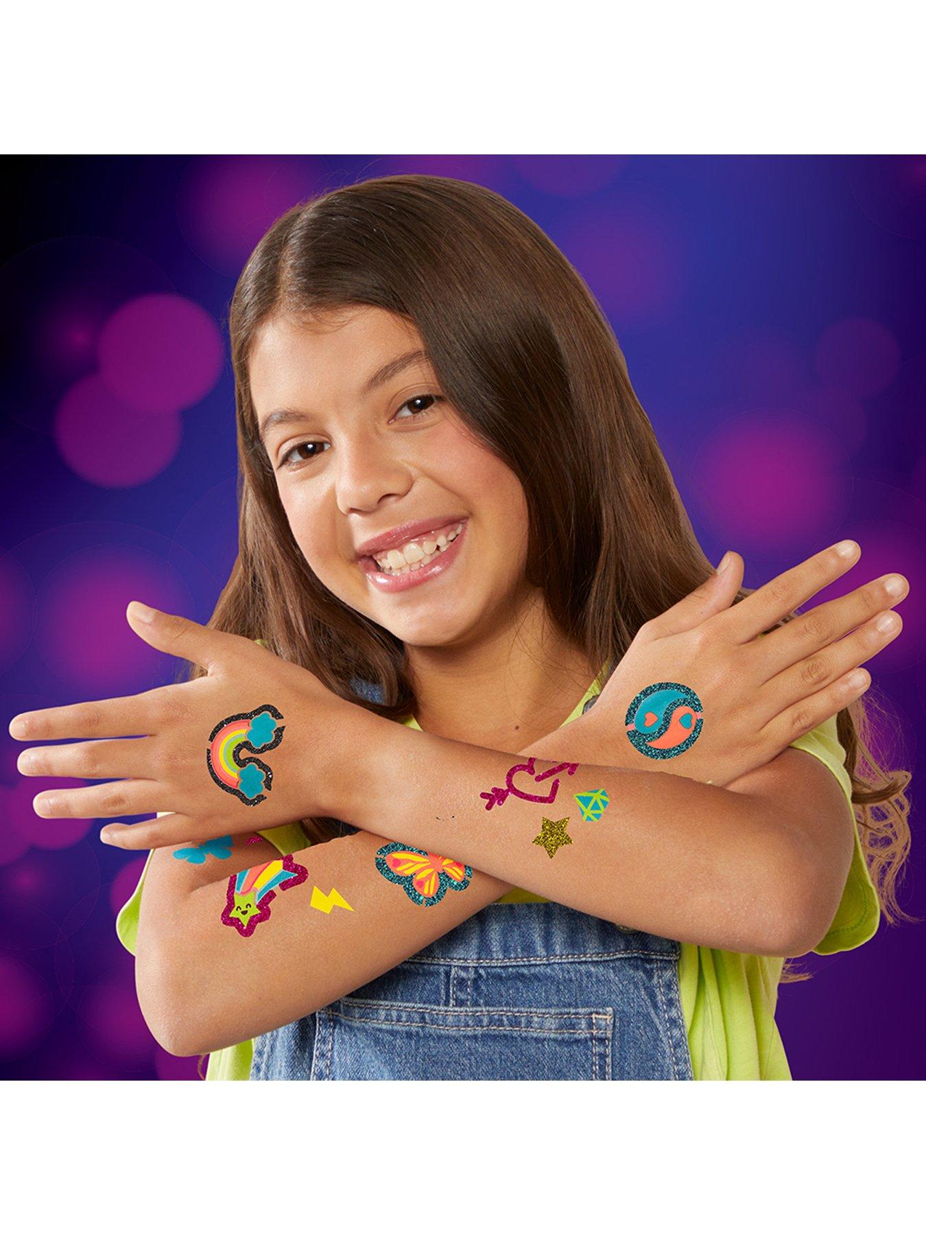 Fab Lab Glow in the Dark Glitter Tattoos | Very