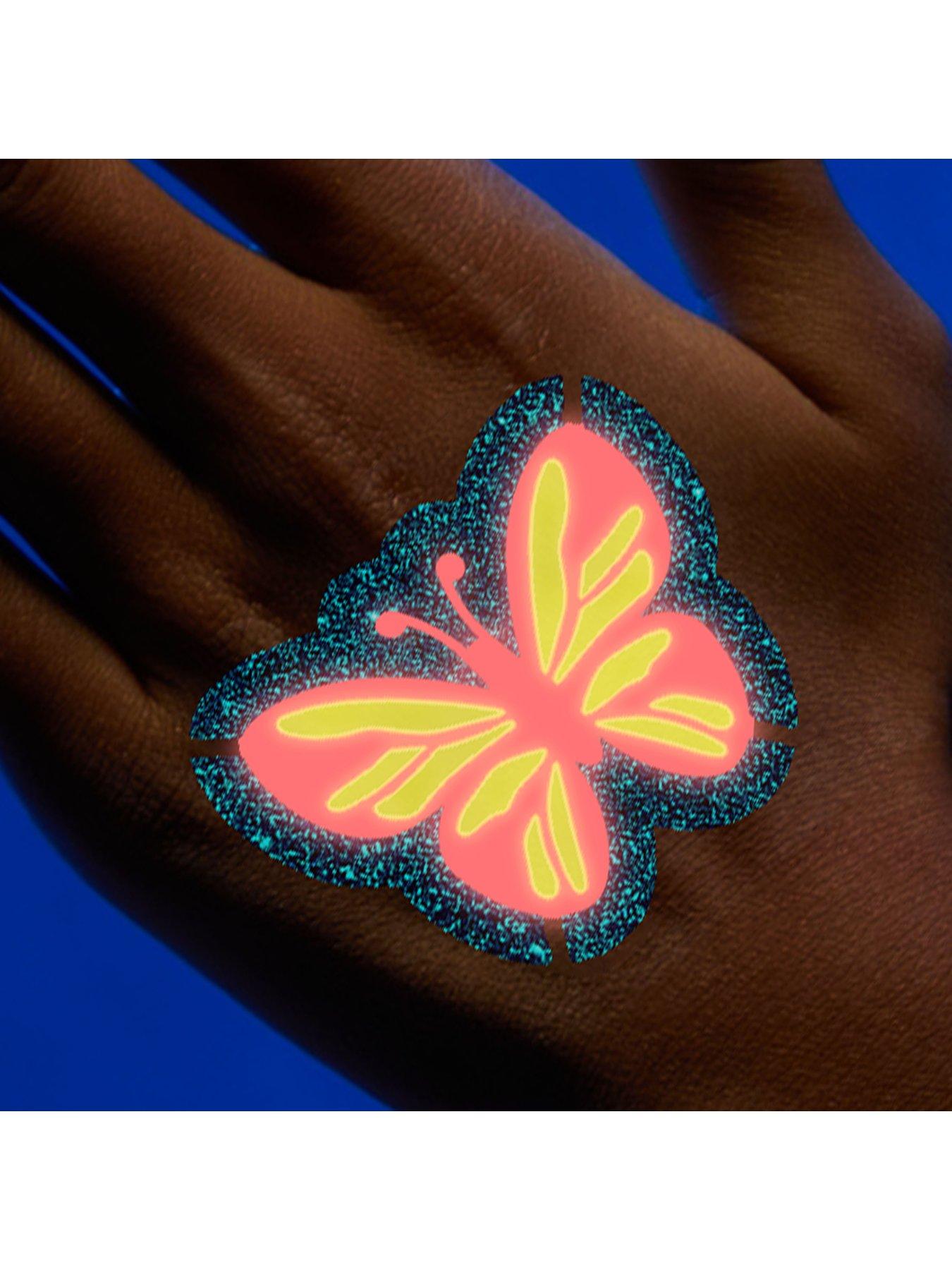 Fab Lab Glow in the Dark Glitter Tattoos | Very