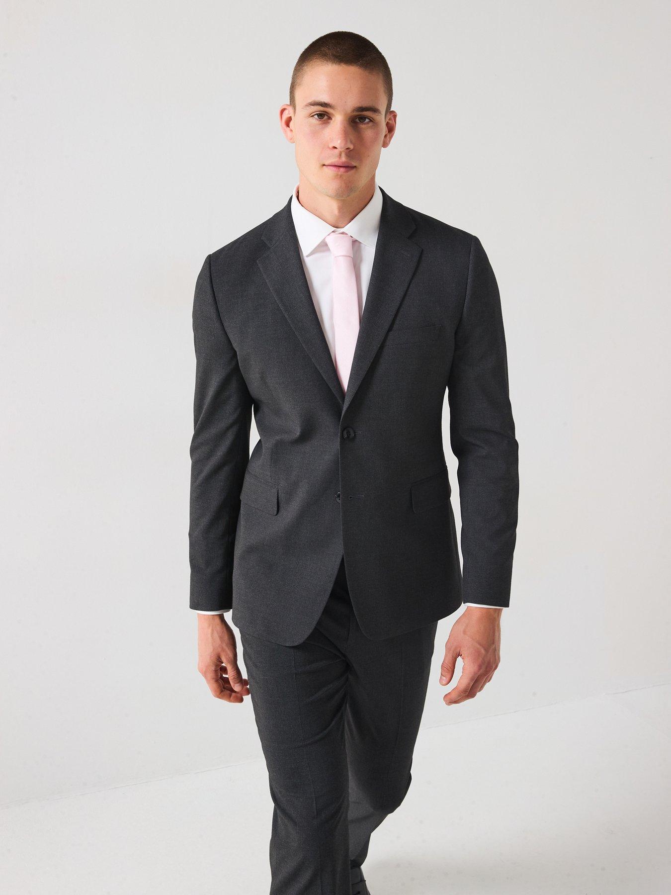 Men | Blazers | Grey | 40 | Slim Fit | Very