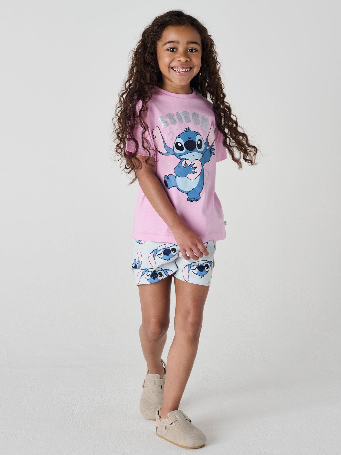 Brand Threads Stitch Girls Short Pyjama Set | Very