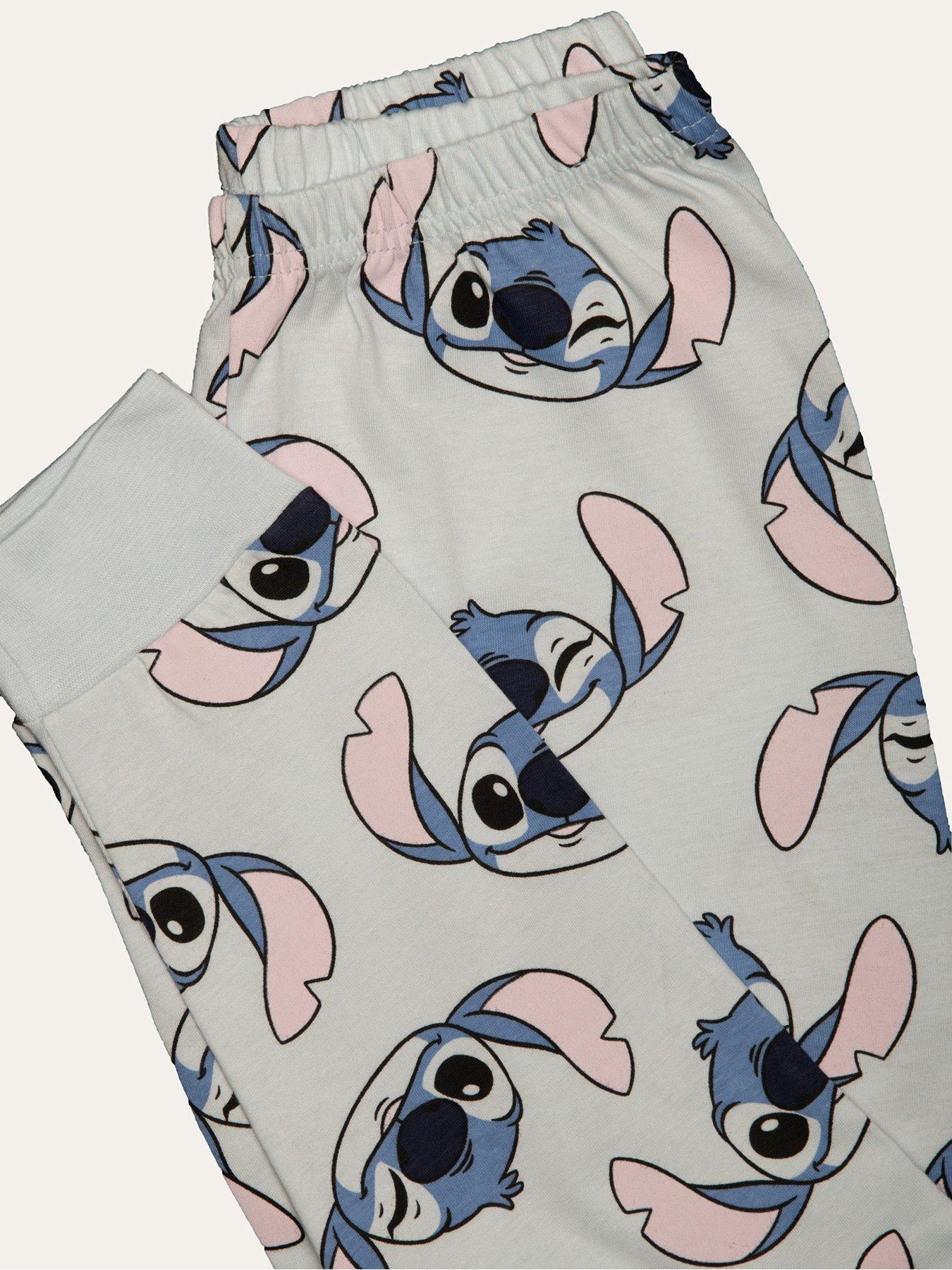 Brand Threads Stitch Girls Long Leg Pyjama Set - Blue | Very