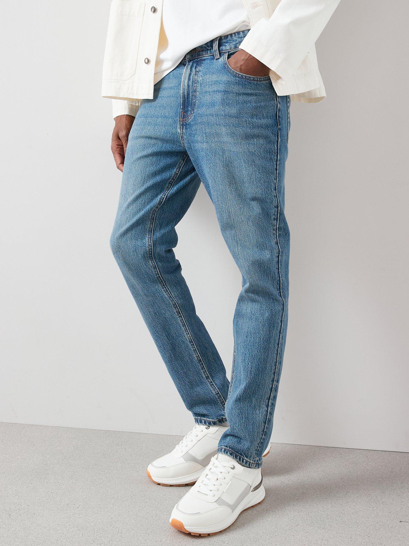The Very Collection Premium Slim Fit Jeans With Stretch - Blue Wash | Very