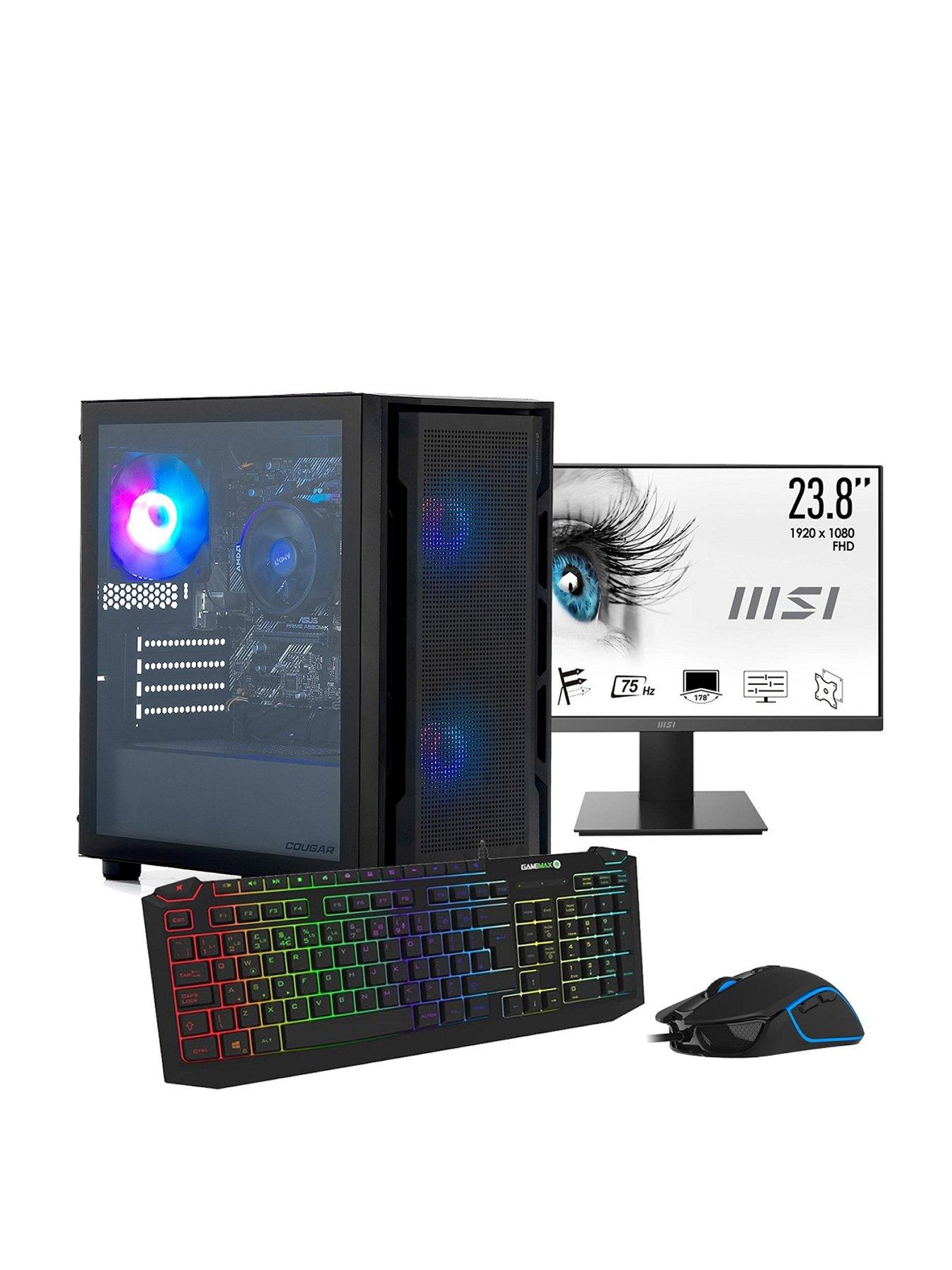 Stormforce Uniface Gaming Desktop Bundle - GeForce RTX 3050 - AMD Ryzen ...