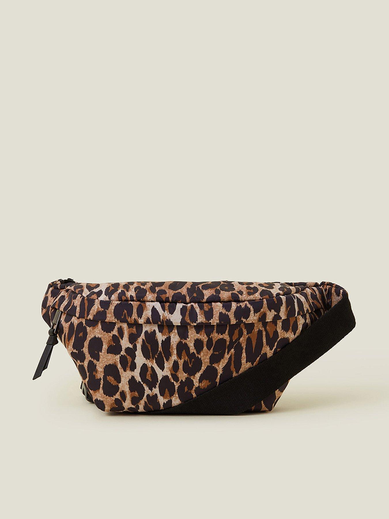 Accessorize Leopard Nylon Bum Bag - Leopard | Very