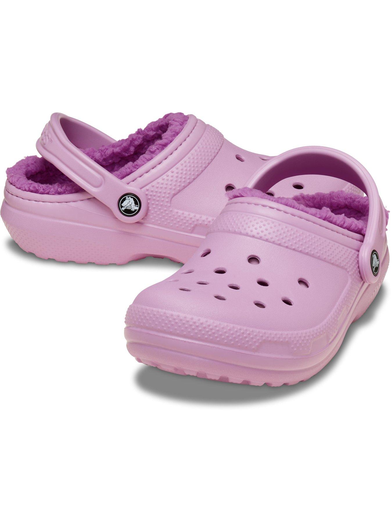 Crocs Classic Lined Clog - Purple | Very