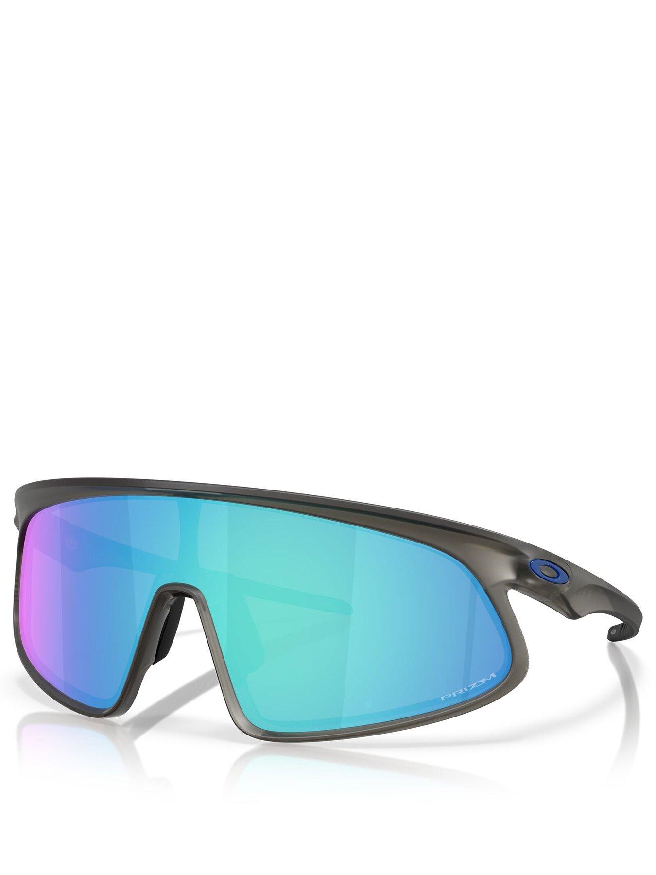 Oakley RSLV Rectangle Sunglasses - Grey | Very