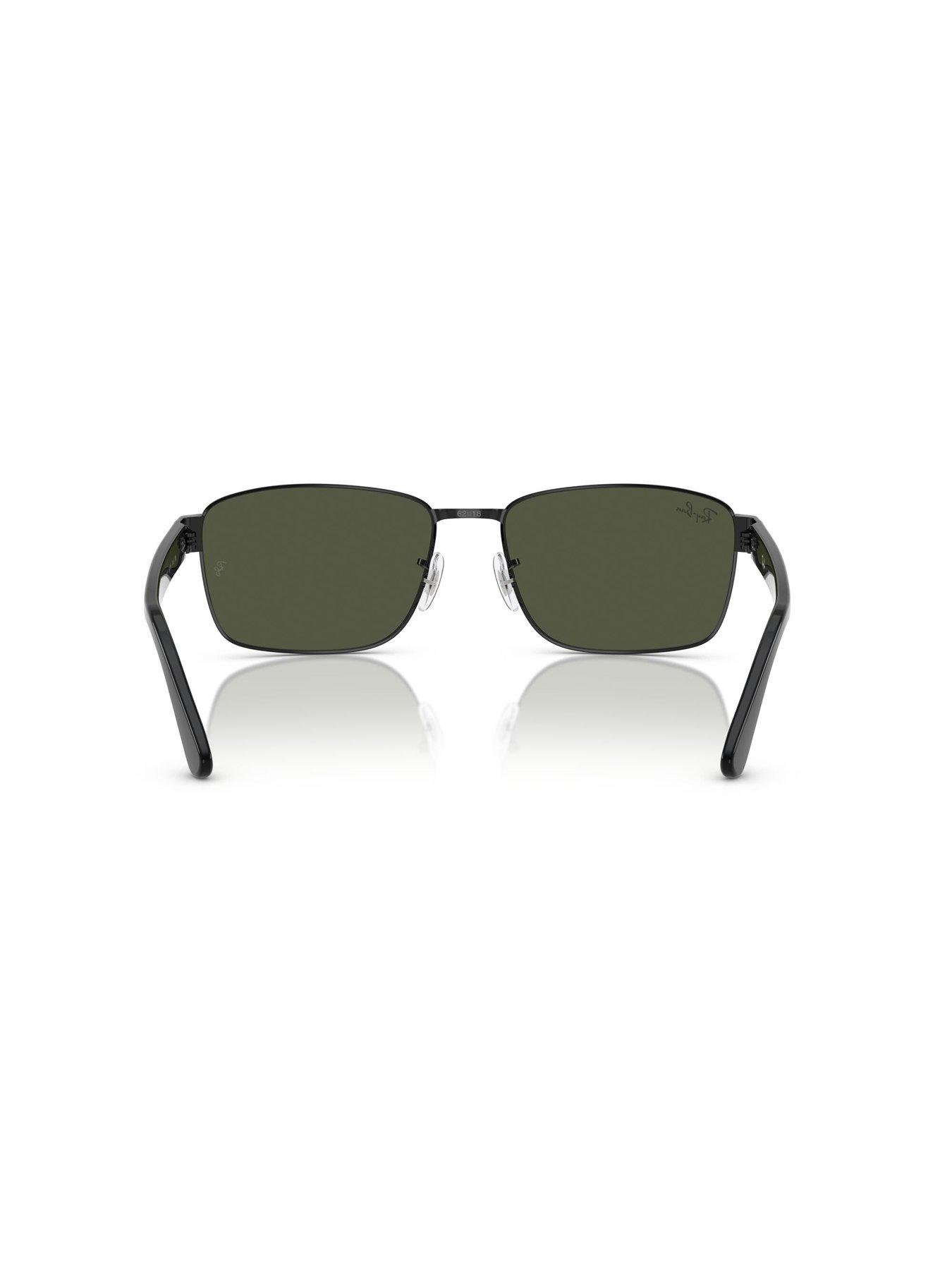 Ray-Ban RB3750 Square Sunglasses - Black | Very