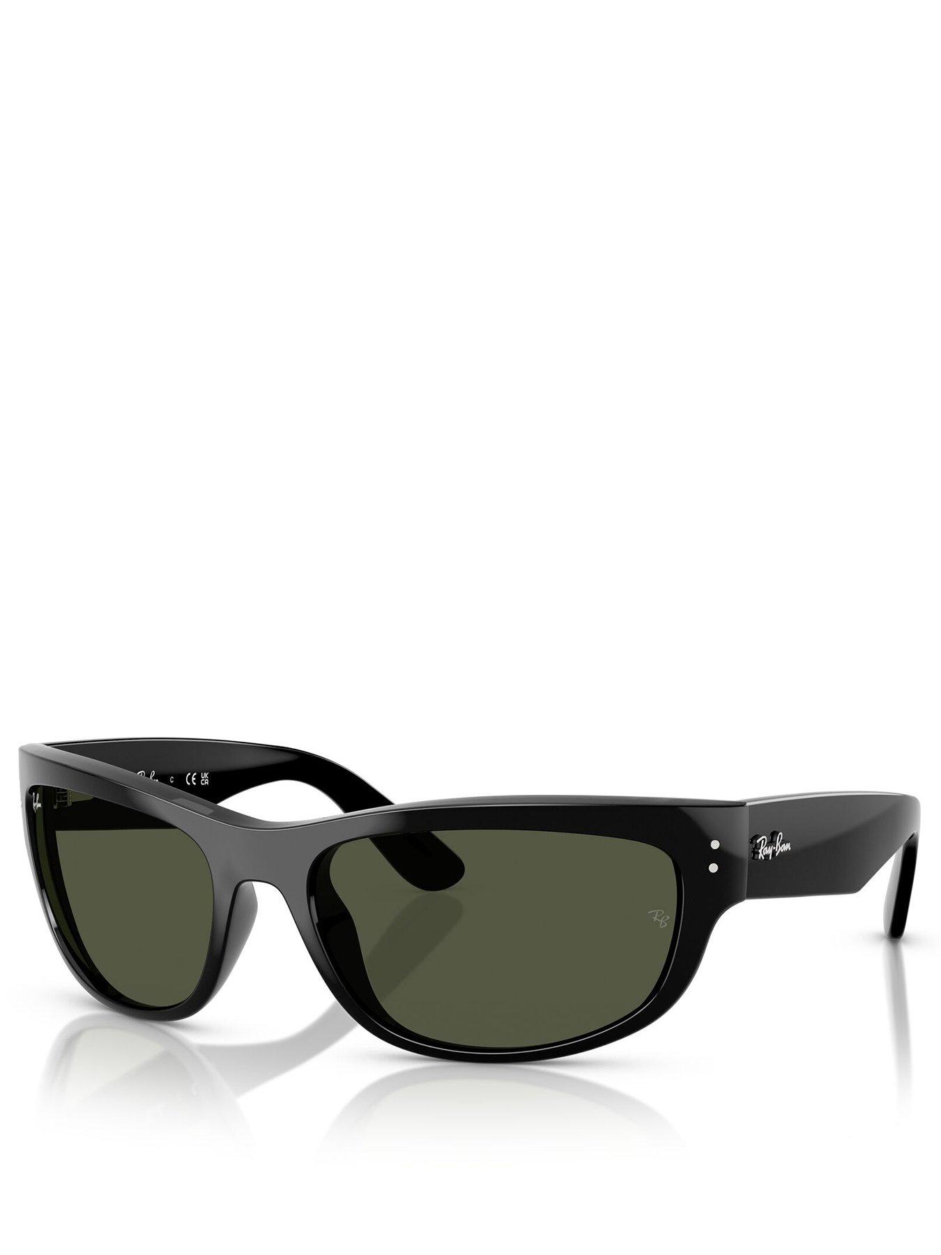 Ray-Ban Balorama Xl Pillow Sunglasses- Black | Very
