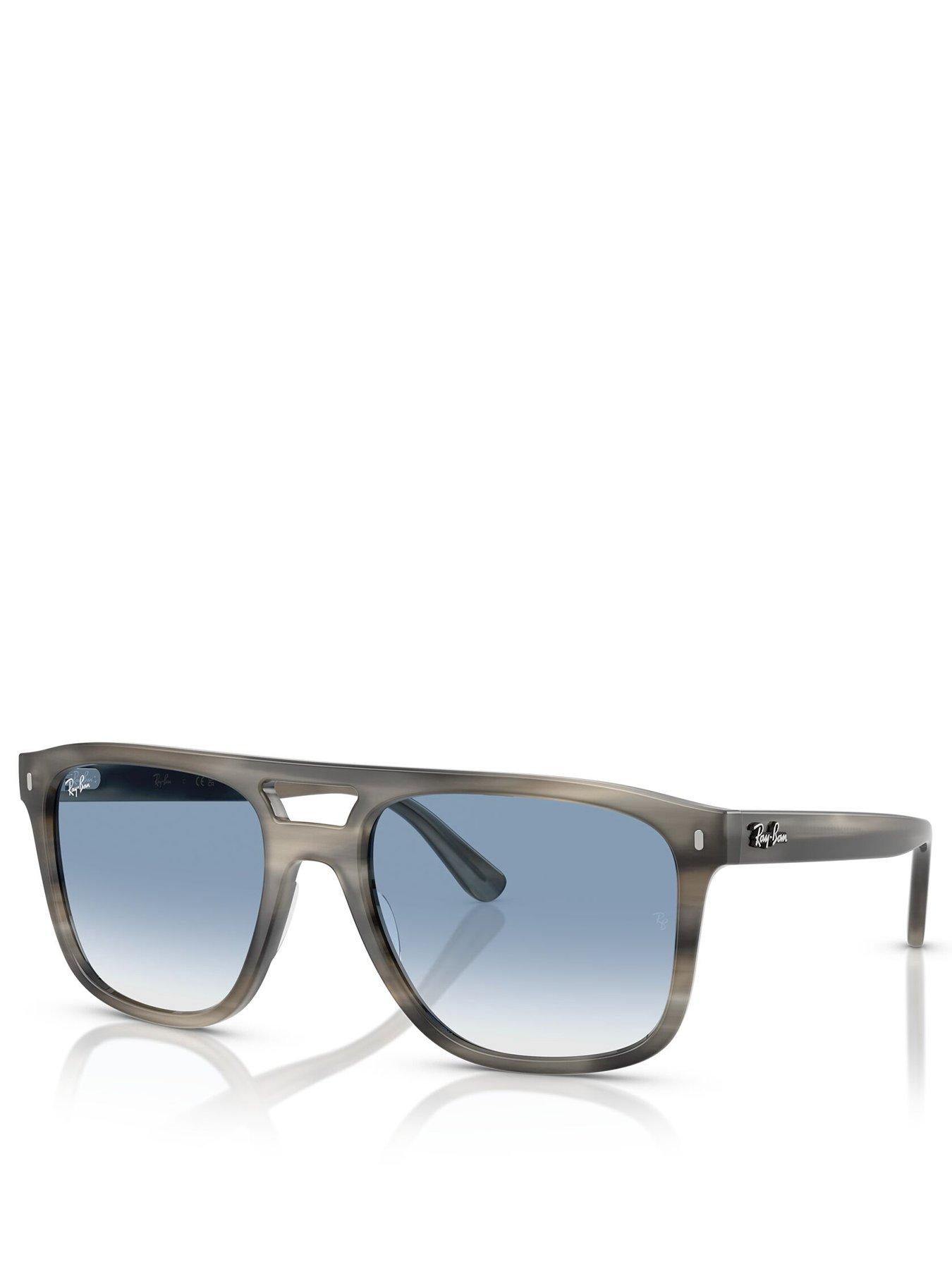 Ray-Ban RB2213 Square Sunglasses - Grey | Very