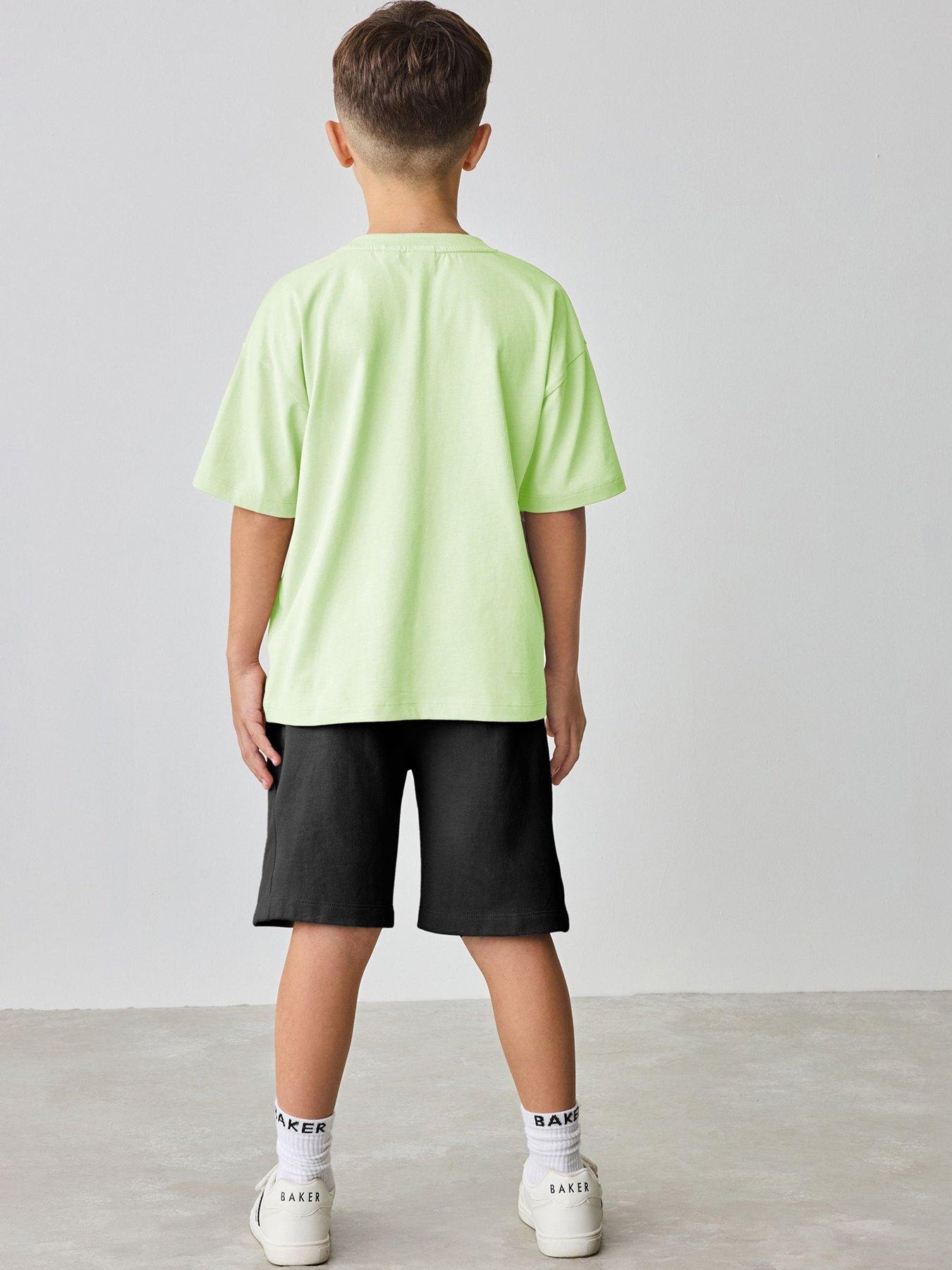 Ted Baker Boys Top And Short Set - Green | Very