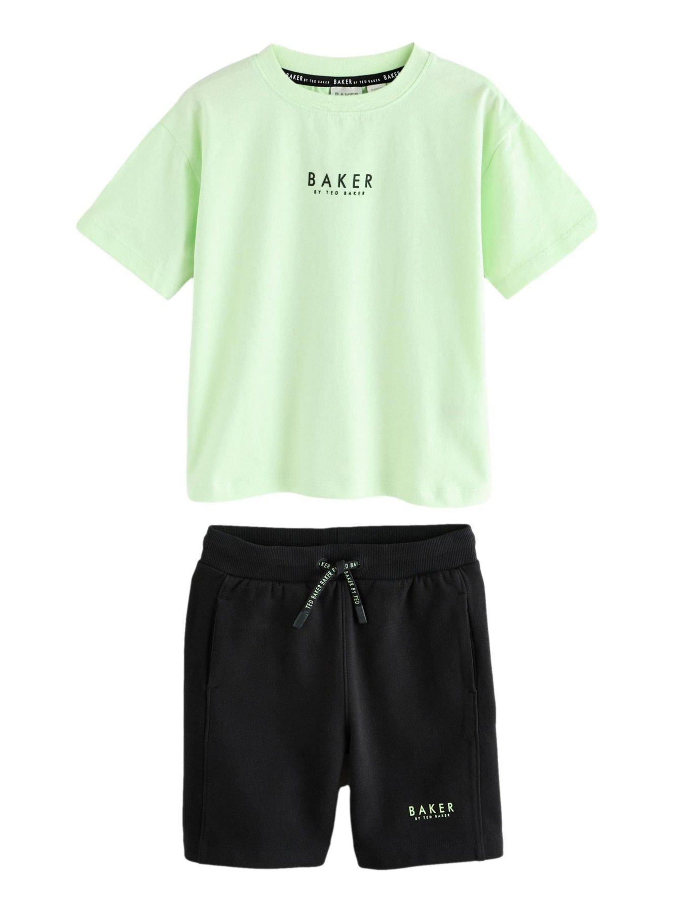 Ted Baker Boys Top And Short Set - Green | Very