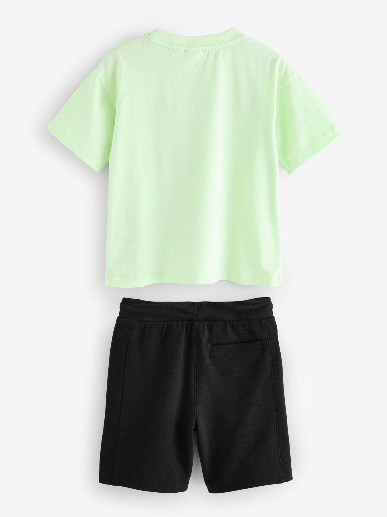 Ted Baker Boys Top And Short Set - Green | Very