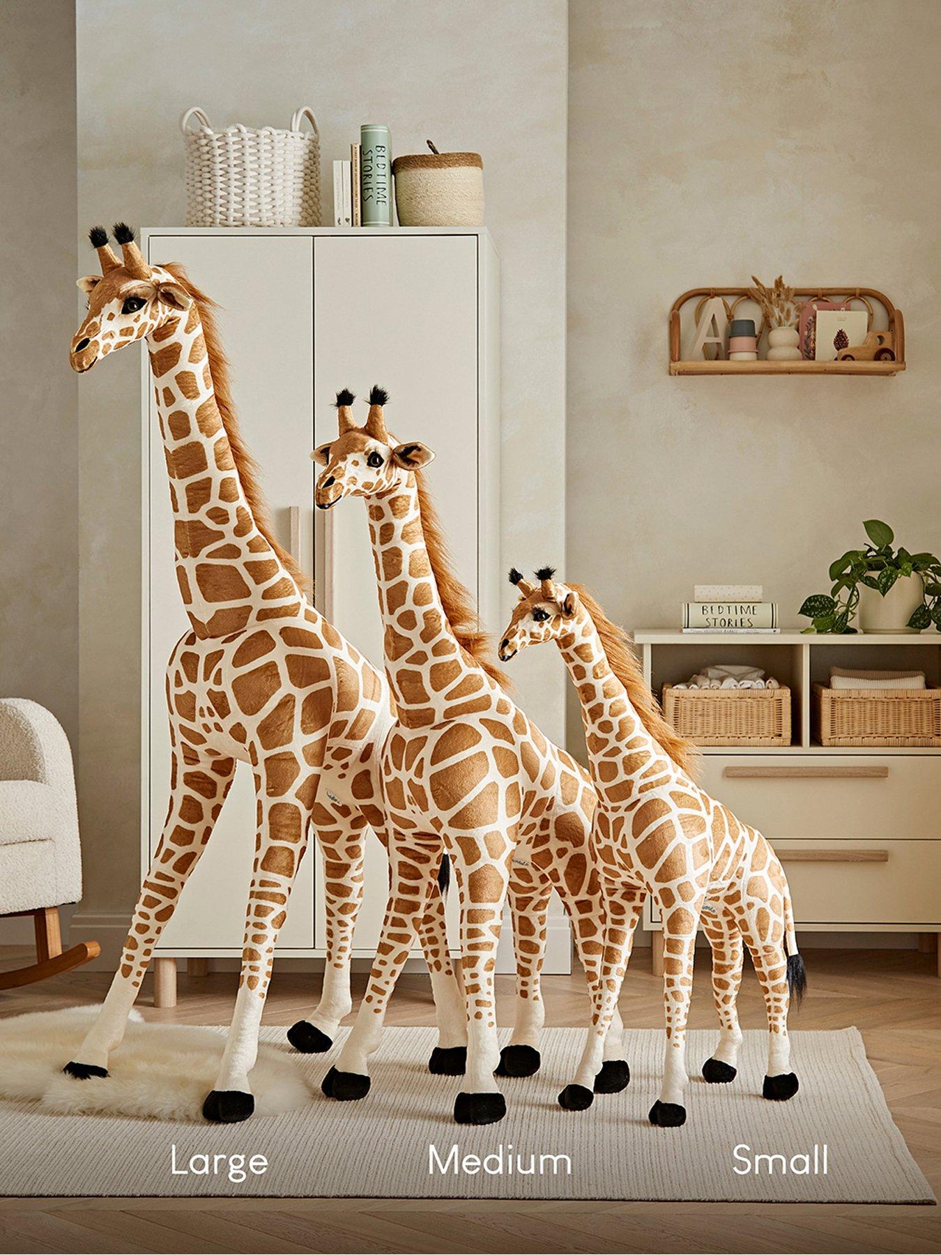 CuddleCo Tall Standing Giraffe Stuffed Animal | Very