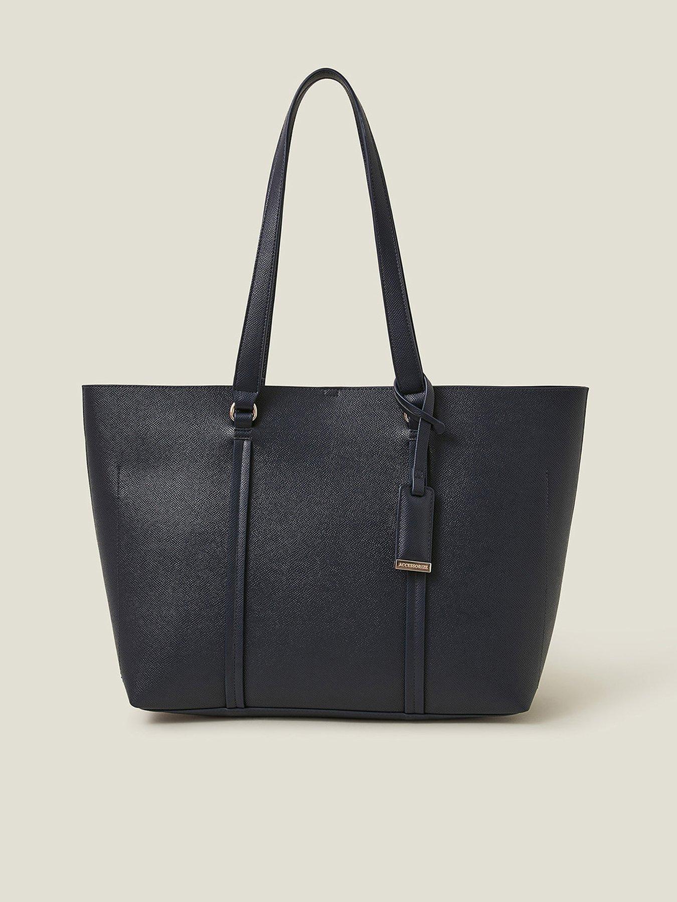 Accessorize Alex Tote Bag - Navy | Very