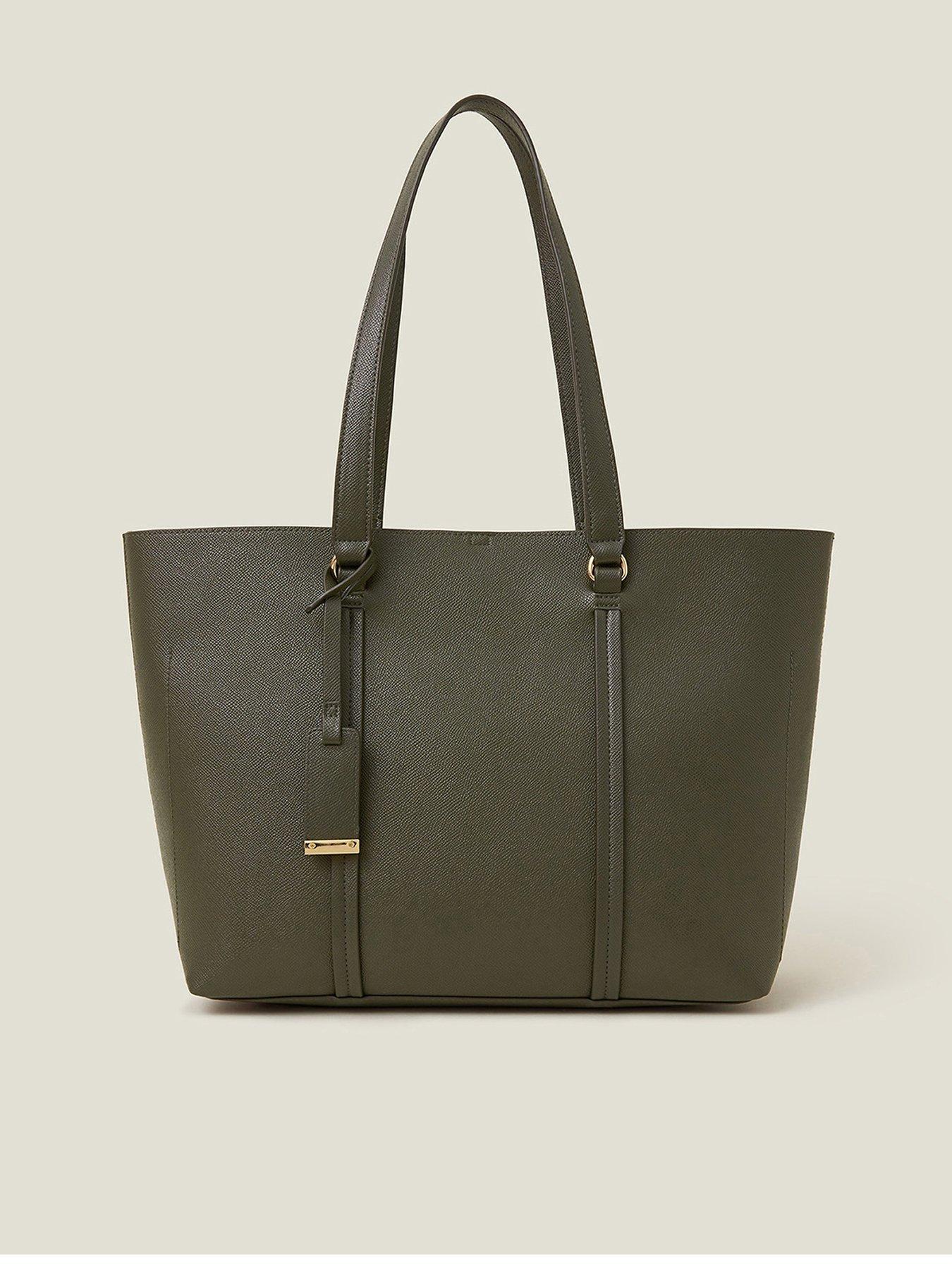 Accessorize Alex Tote Bag - Khaki | Very